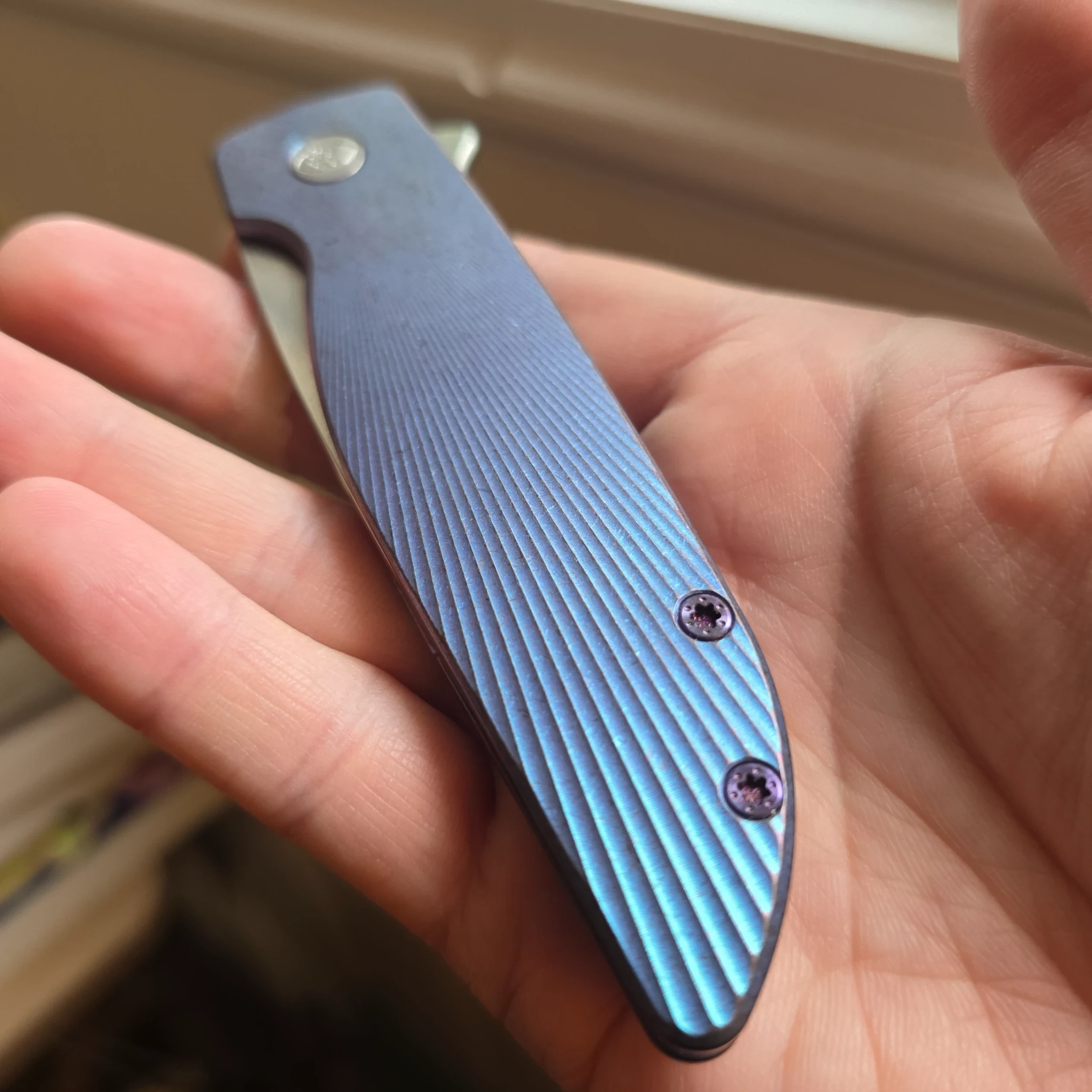 Bladebinge - Grimsmo Rask #3442 Starburst Turquoise Ti