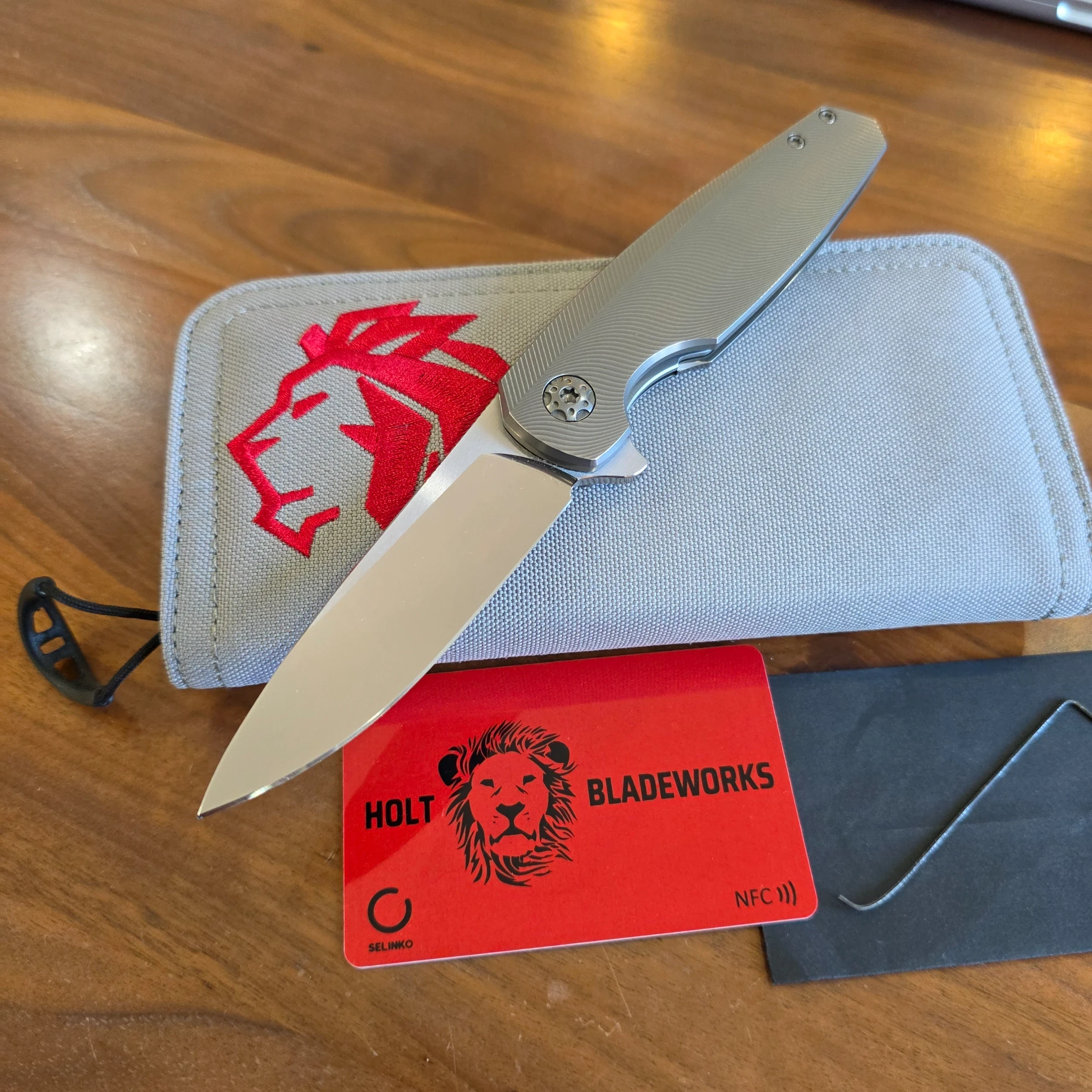 Bladebinge - Holt Mopheus Liner Lock Refined Quill