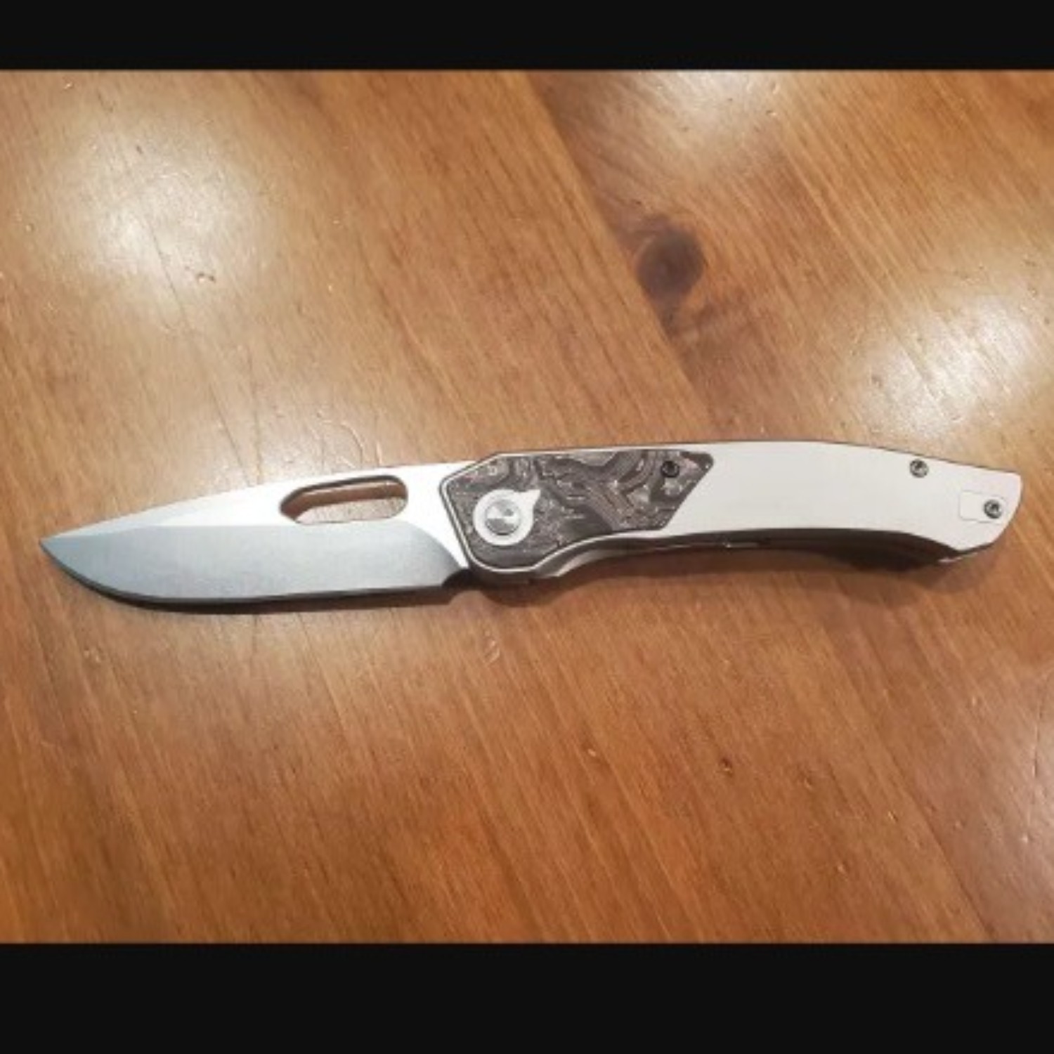 Bladebinge - Caelum Blade Designs The Ari S90V Copper Fat Carbon ...