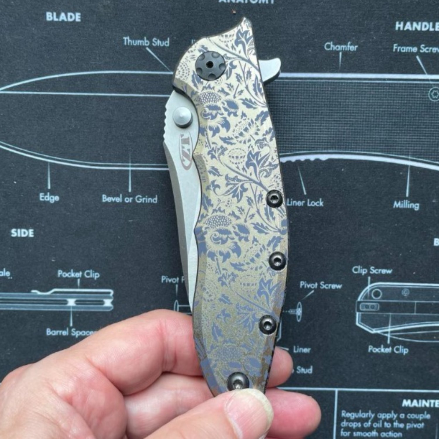 Bladebinge - ZERO TOLERANCE ZT 0562ti CPM20CV