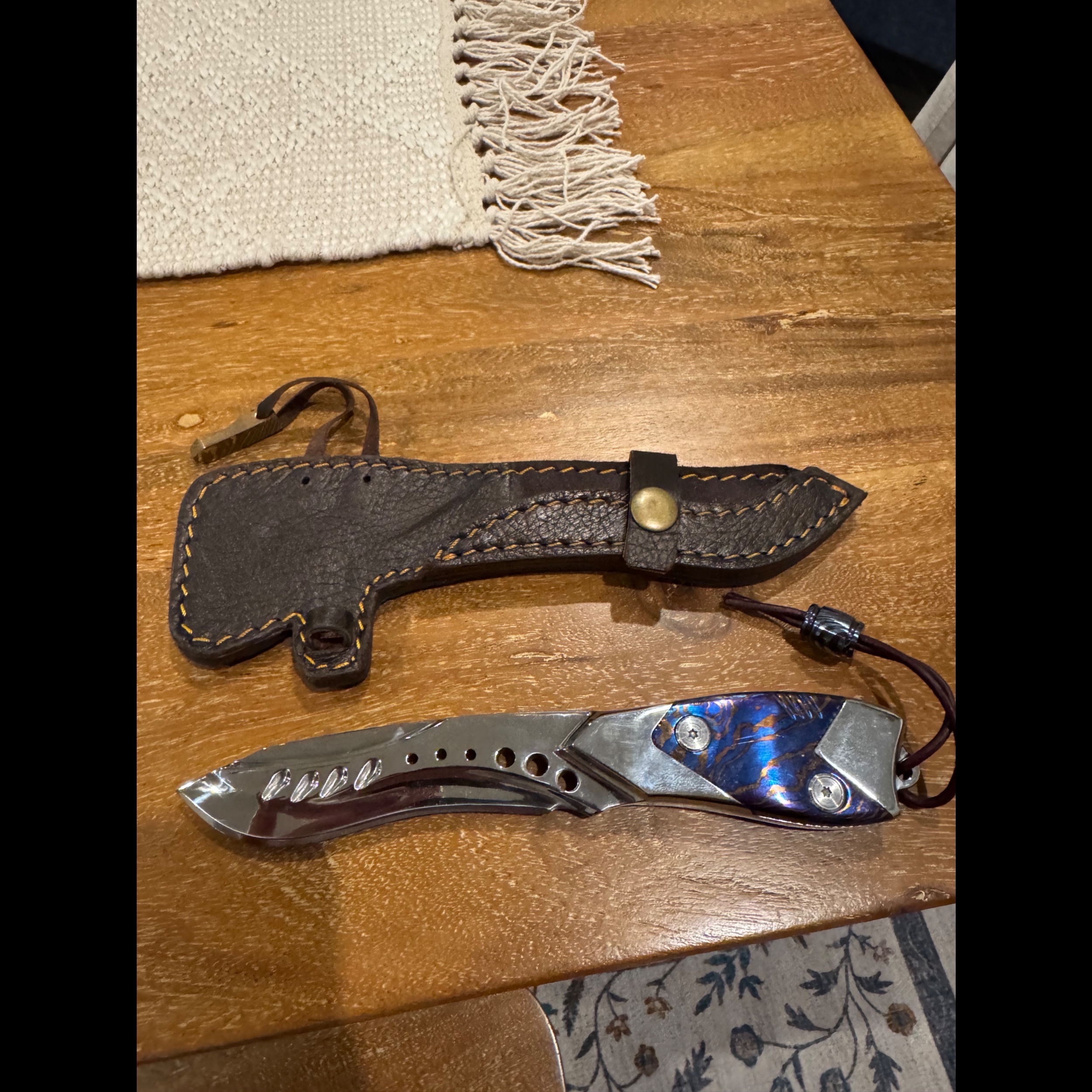 Bladebinge - Ema Forge Integral with MokuTi Inlays