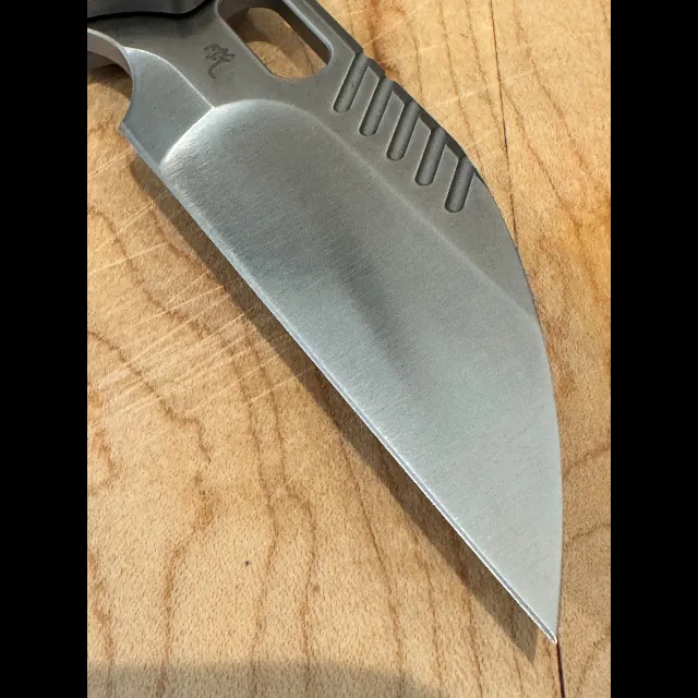 Bladebinge - Vosteed Mayhem #41 - 3.46" M390 Wharncliffe Blade Titanium ...