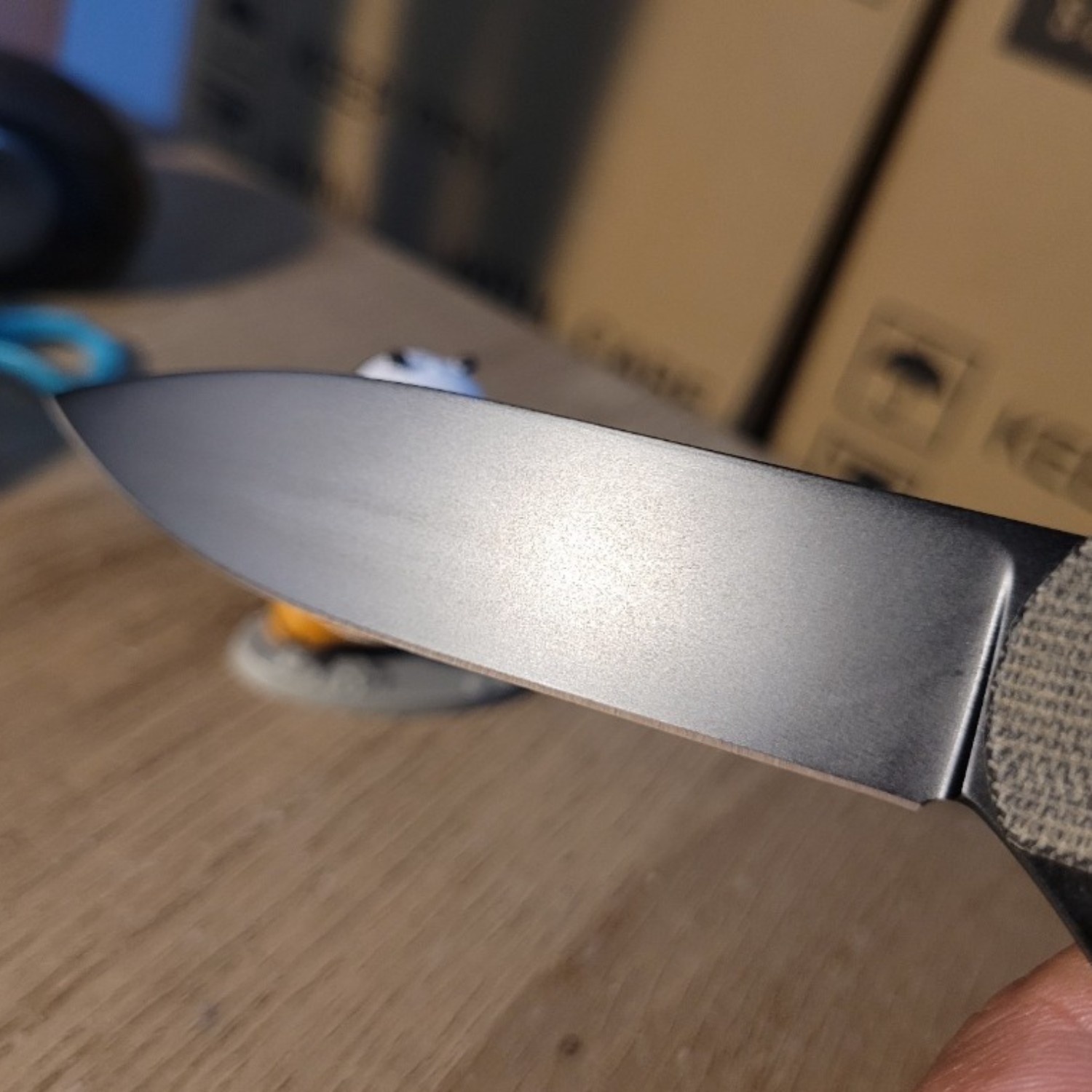 Bladebinge - MBK Monterey Bay Knives Super EZC Green Canvas Micarta 3.5 ...