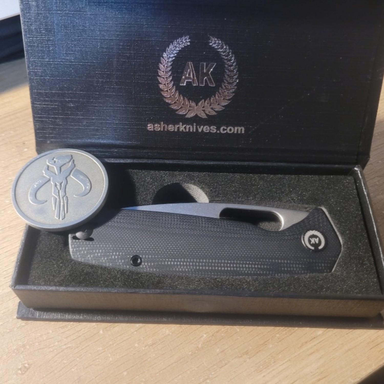 Bladebinge - The Asher Spiro Black G10 Black Hardware S35VN Brand New