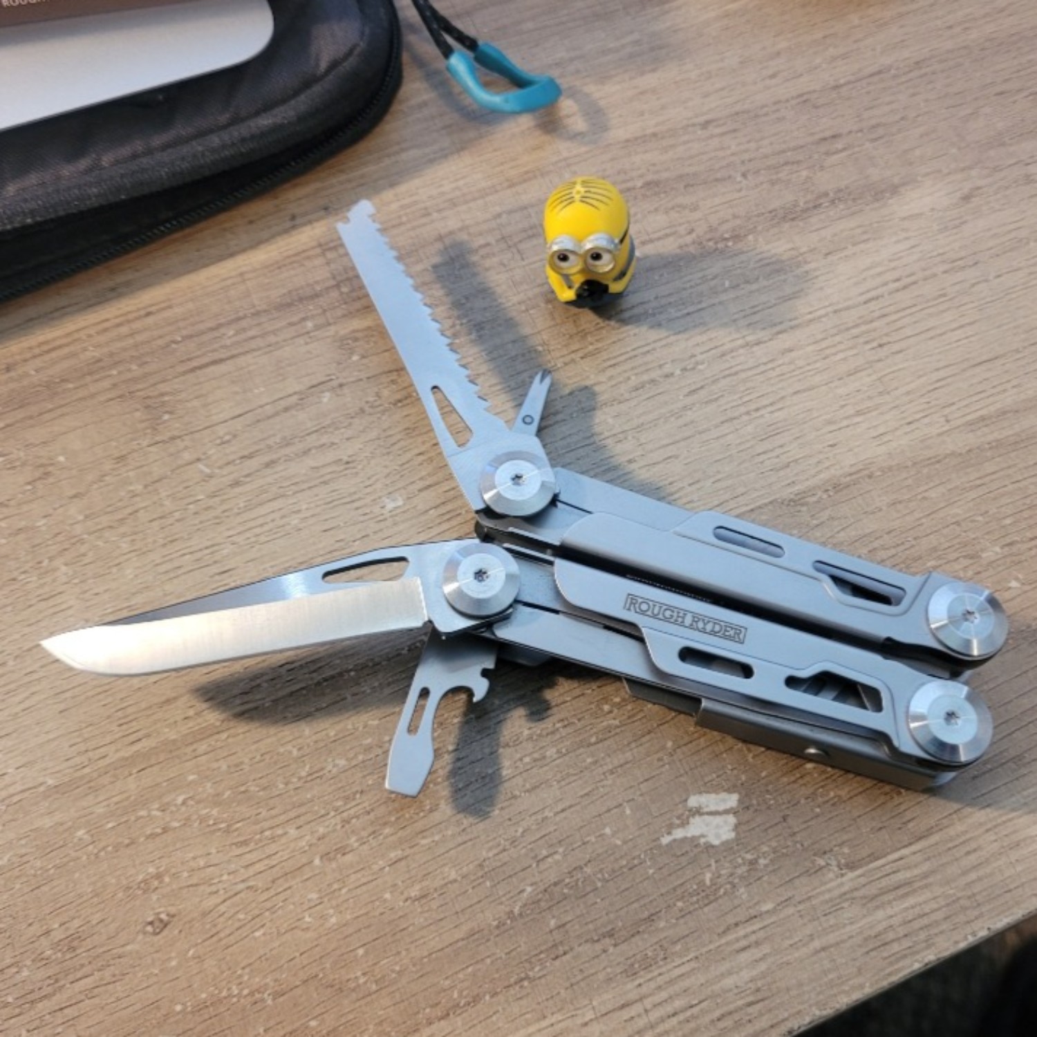 Bladebinge - Rough Ryder Calypso Multitool D2 Steel Liner Lock!