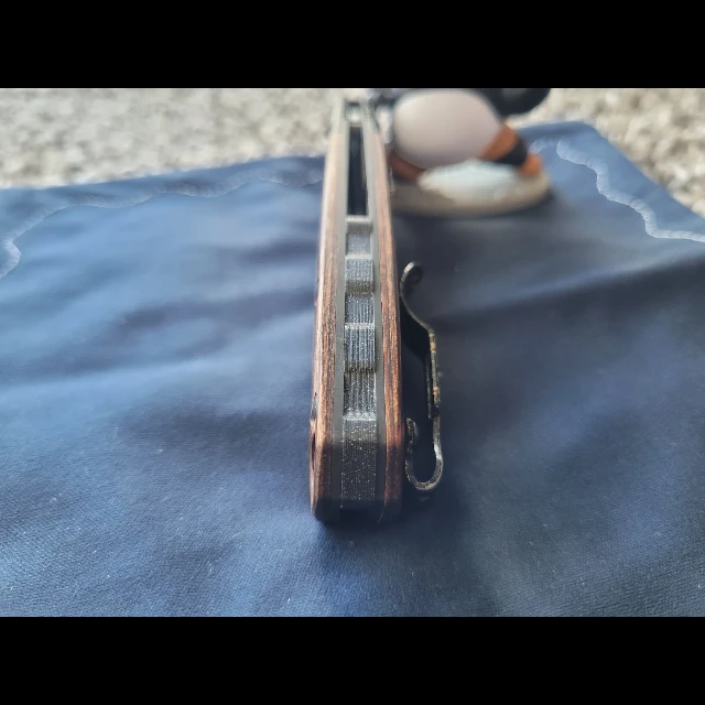 Bladebinge - Benchmade Mini Crooked River Custom S90V DLC