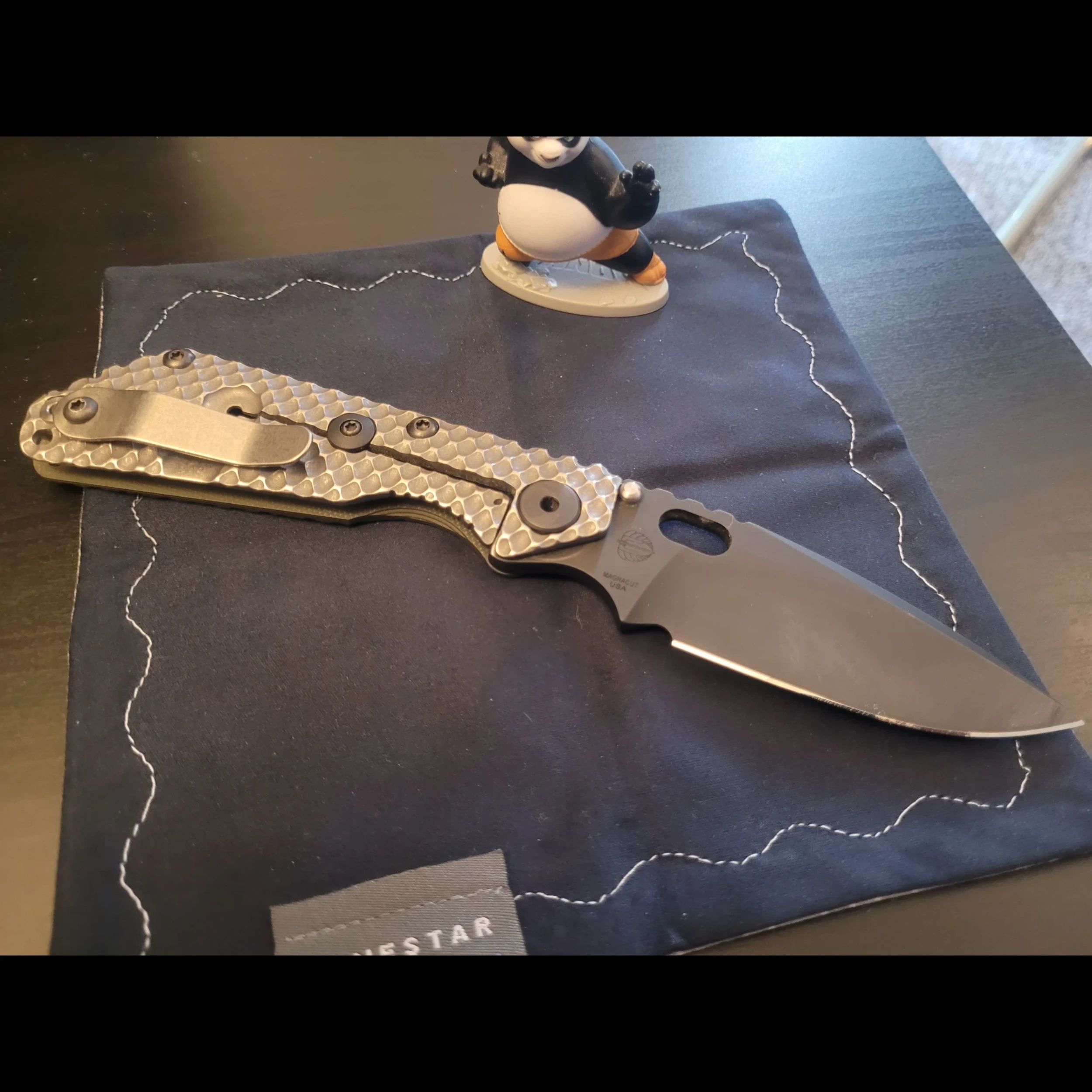 Bladebinge - Strider SnG DGG CPM-Magnacut DLC Dagger Grind OD Green G10