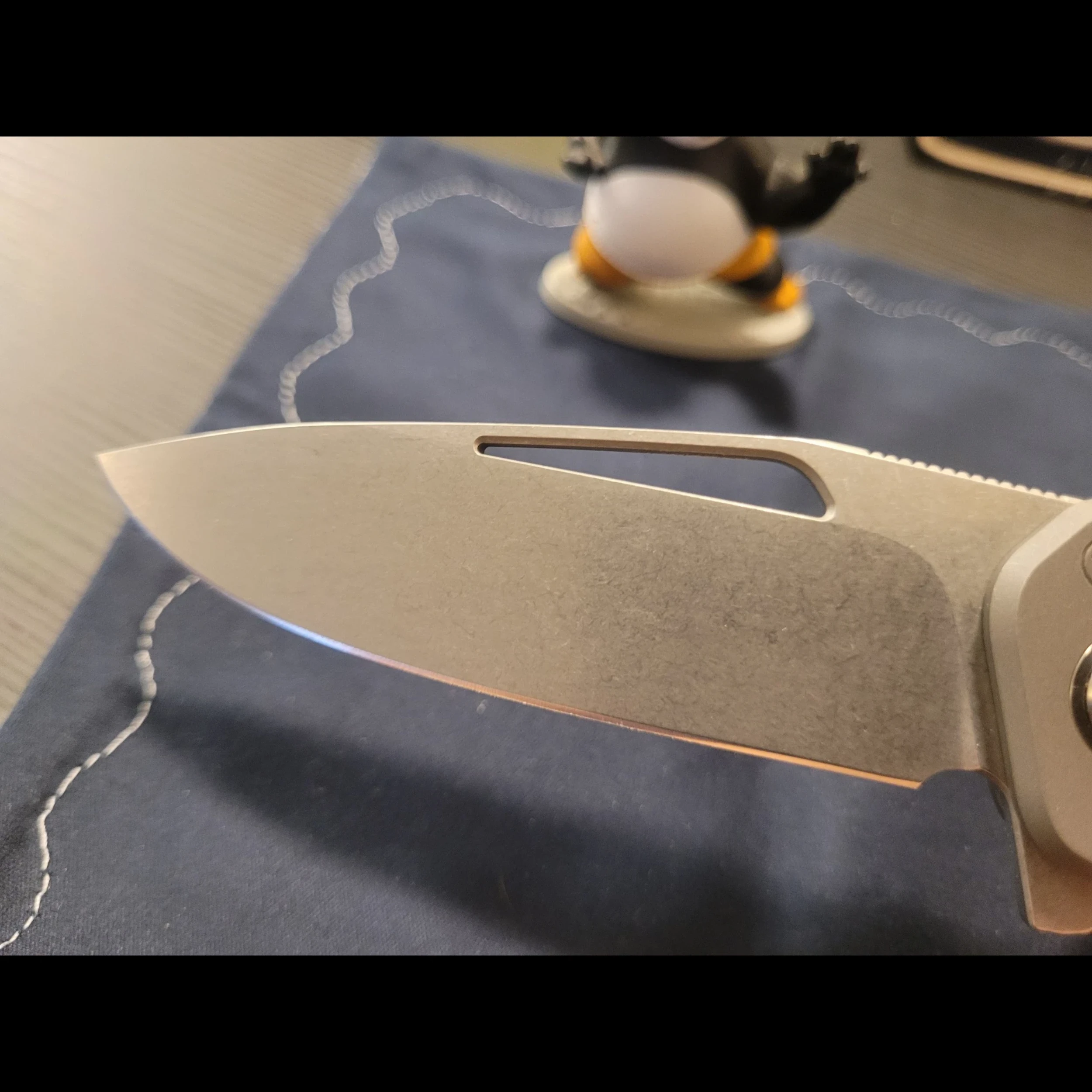 Bladebinge - Arno Bernard iMAMBA Stonewashed Snakeskin Carbon Fiber Flipper