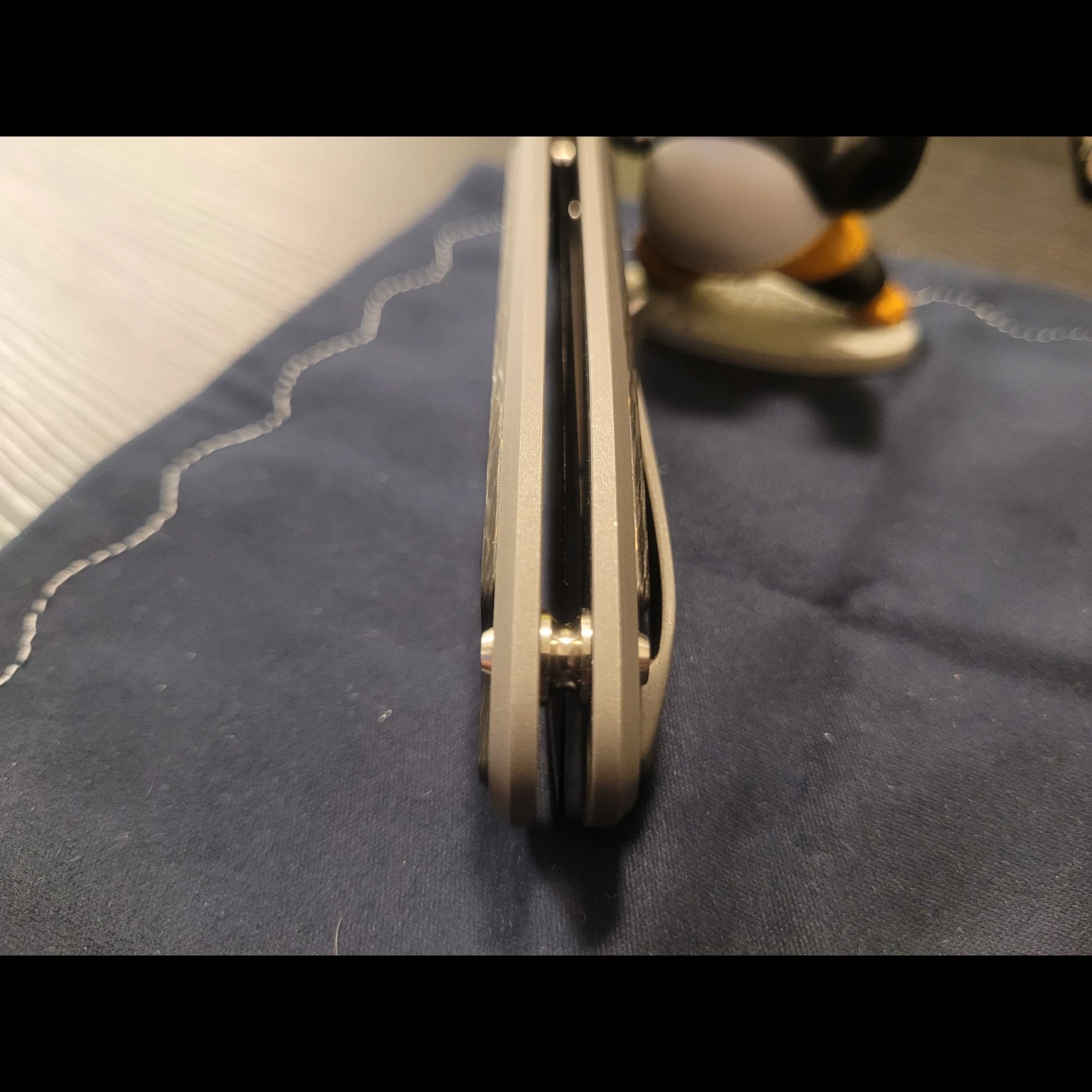 Bladebinge - Arno Bernard iMAMBA Stonewashed Snakeskin Carbon Fiber Flipper