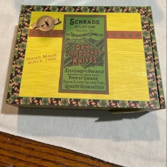 Bladebinge - Schrade Cigar box