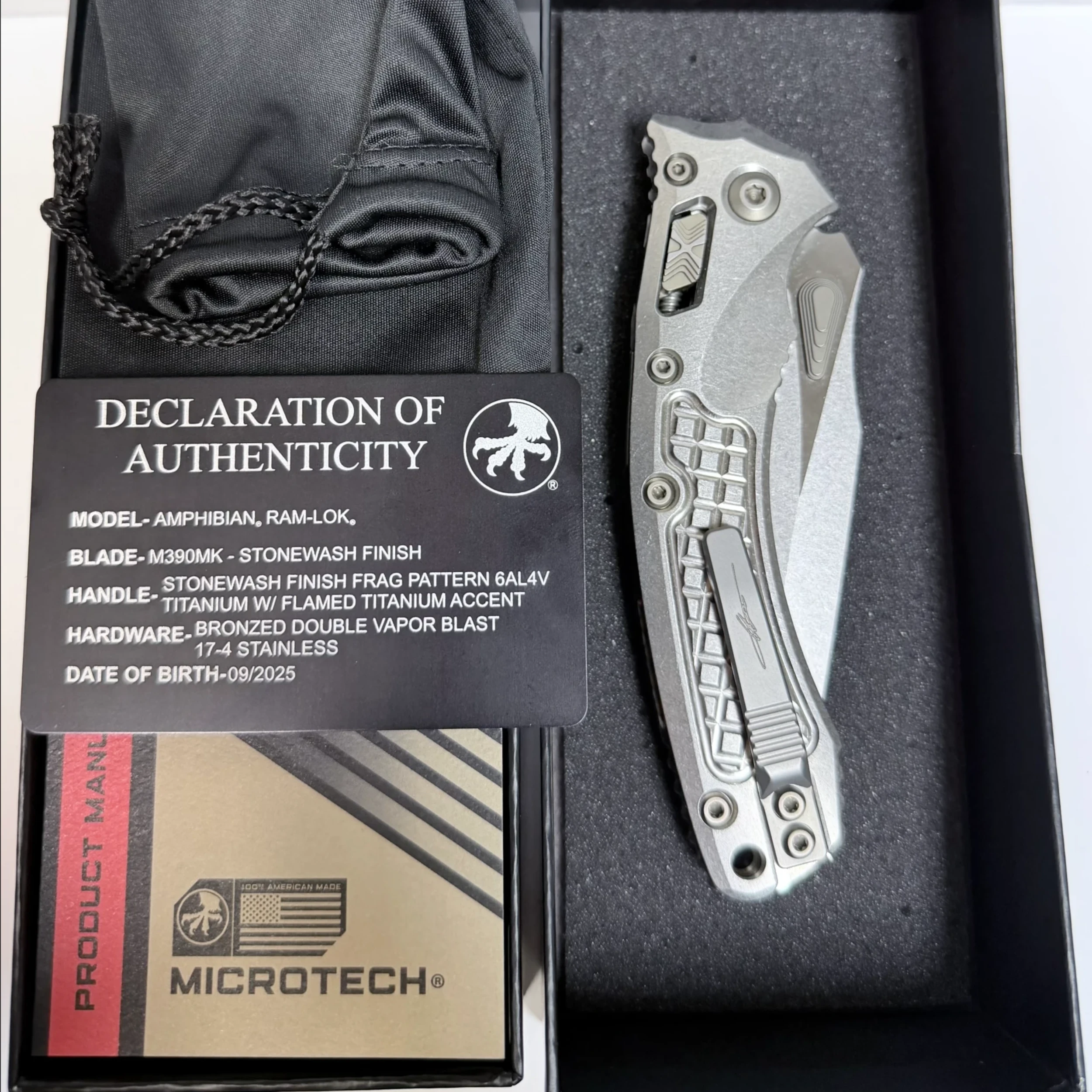 Bladebinge - MicroTech Amphibian Ram Lock