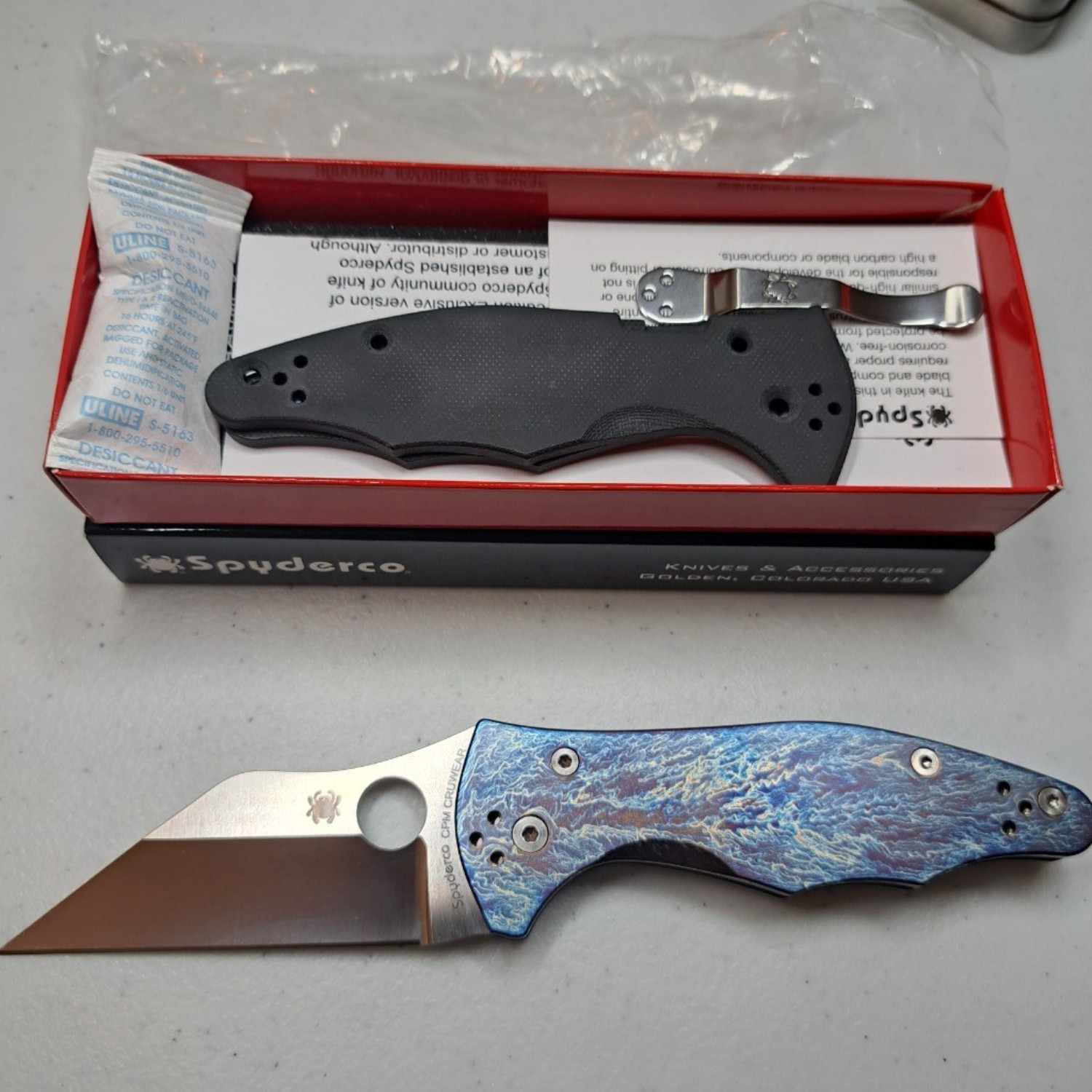 Bladebinge - Cruwear Spyderco Yojimbo
