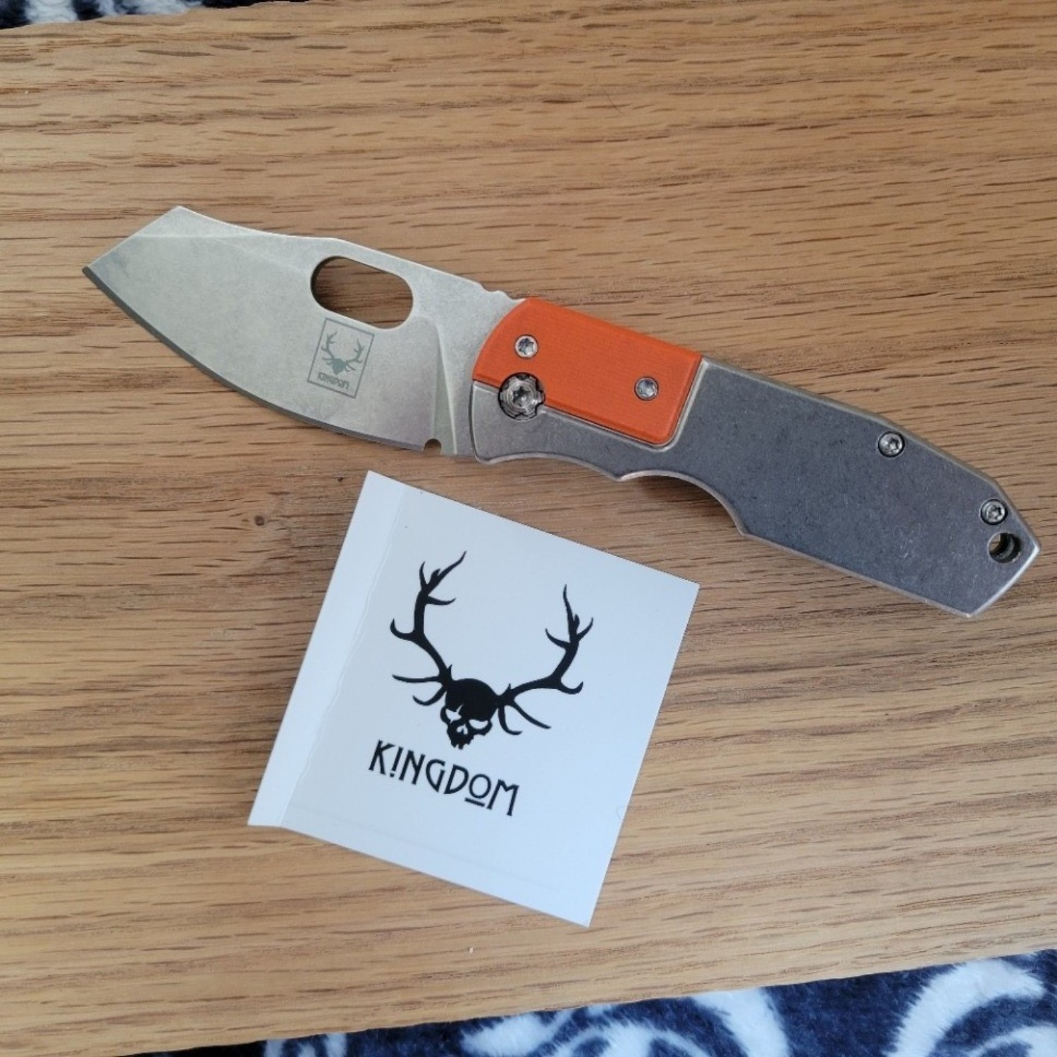 Bladebinge - Kingdom Armory Mini Rogue Bolsterlock Folding Knife ...