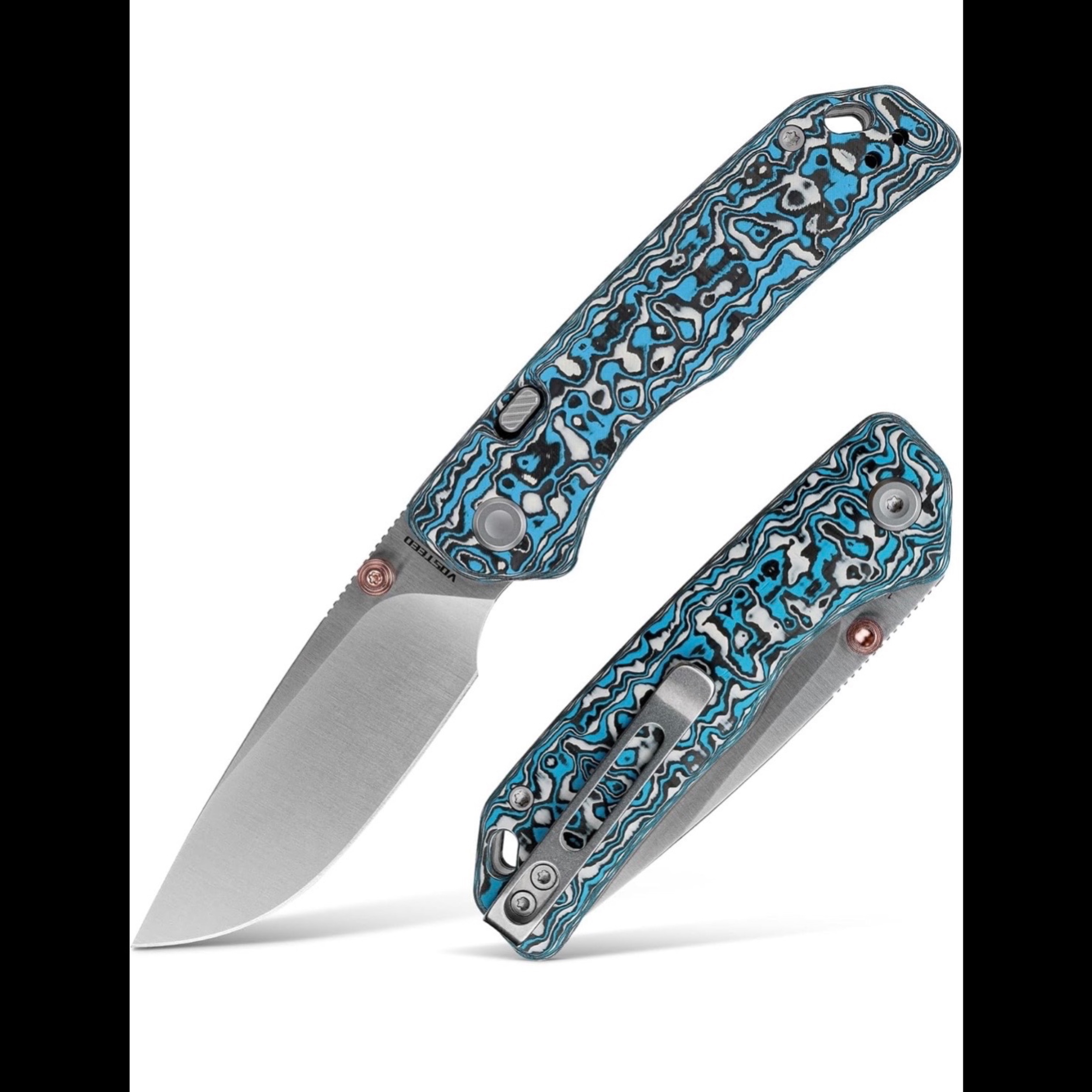 Bladebinge - Vosteed Marten - Top Liner Lock (2.98" 154CM Satin Blade ...