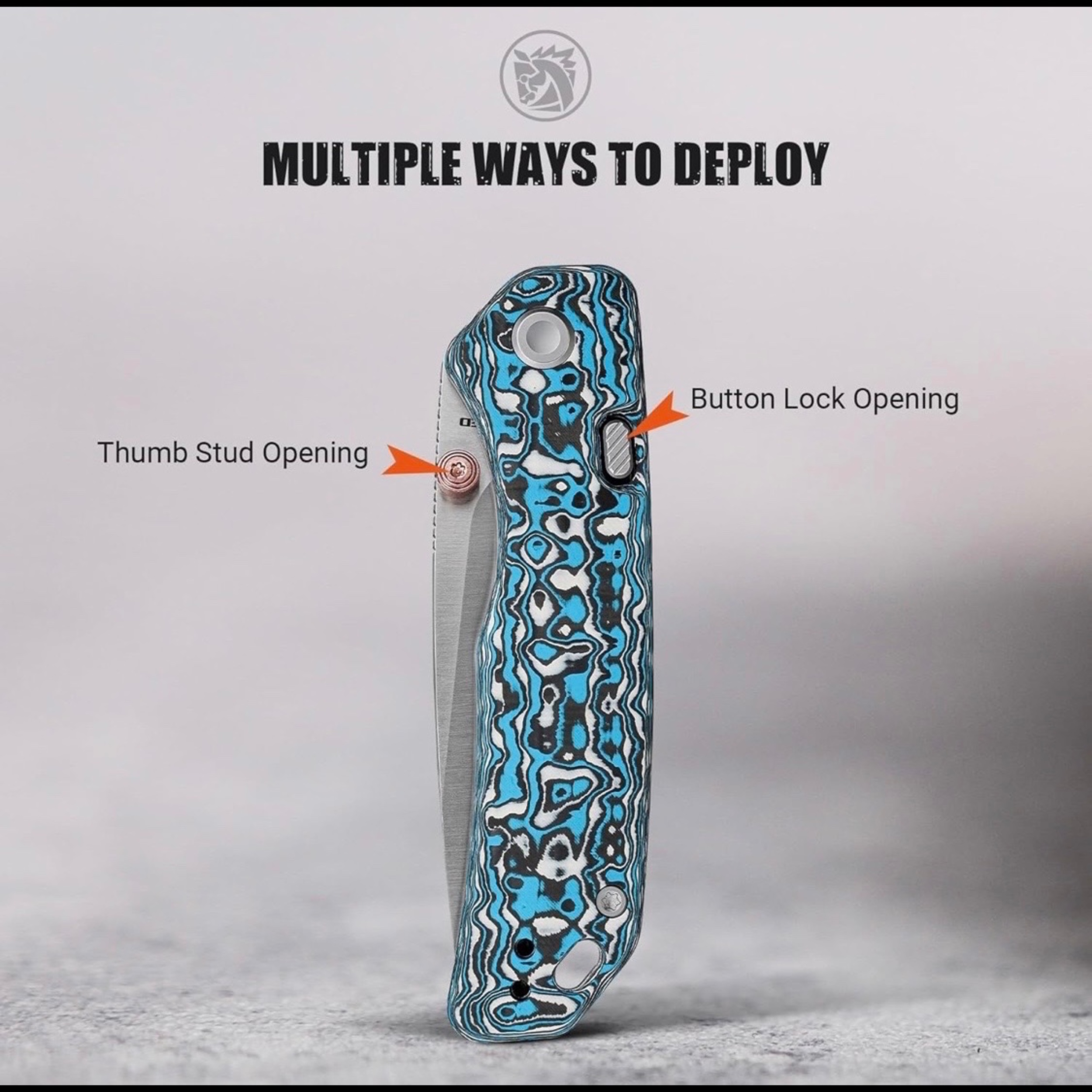 Bladebinge - Vosteed Marten - Top Liner Lock (2.98" 154CM Satin Blade ...