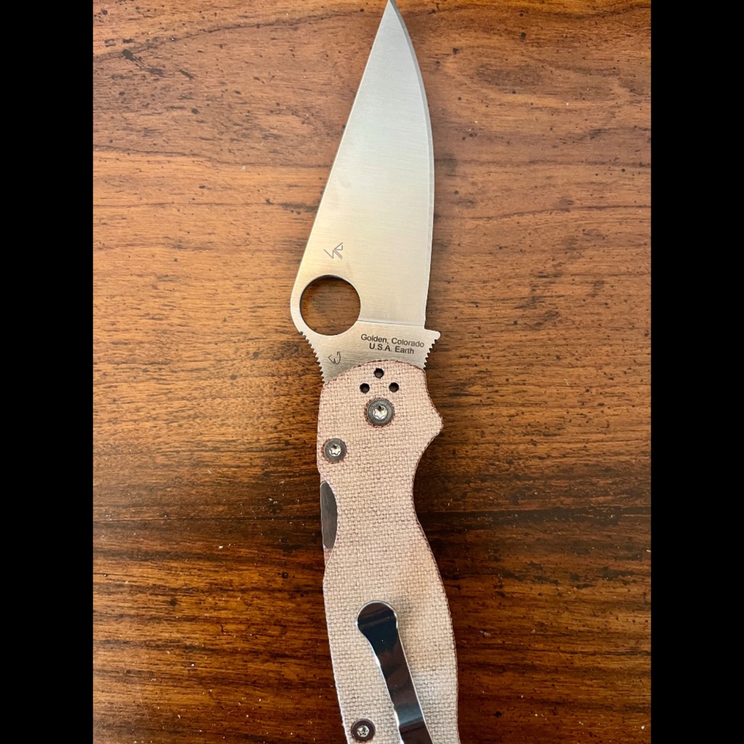 Bladebinge - Spyderco Paramilitary 2 CPM CRU-WEAR