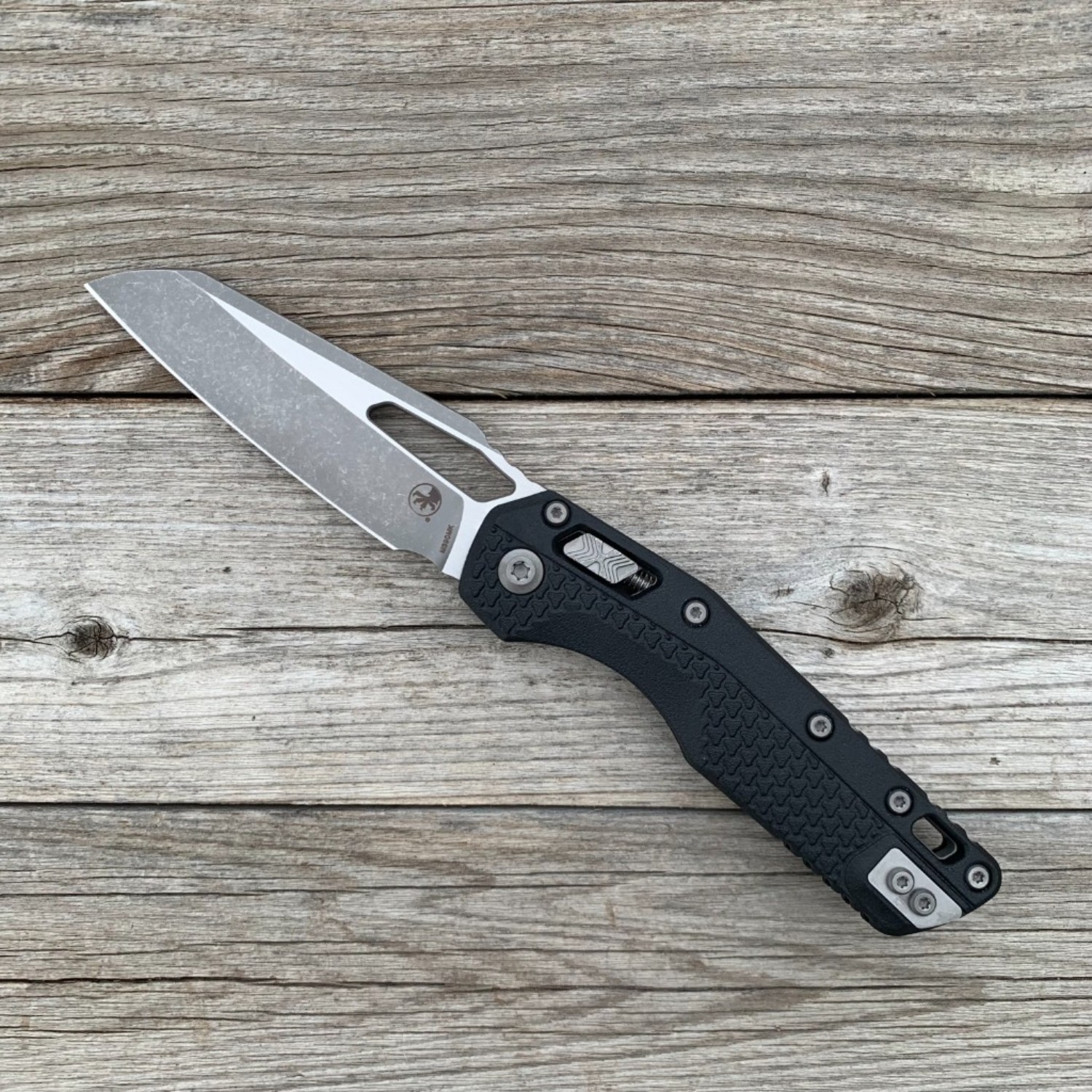 Bladebinge - Microtech MSI (Apocalyptic Finish) - Ram-Lok - M390MK Plain Edge