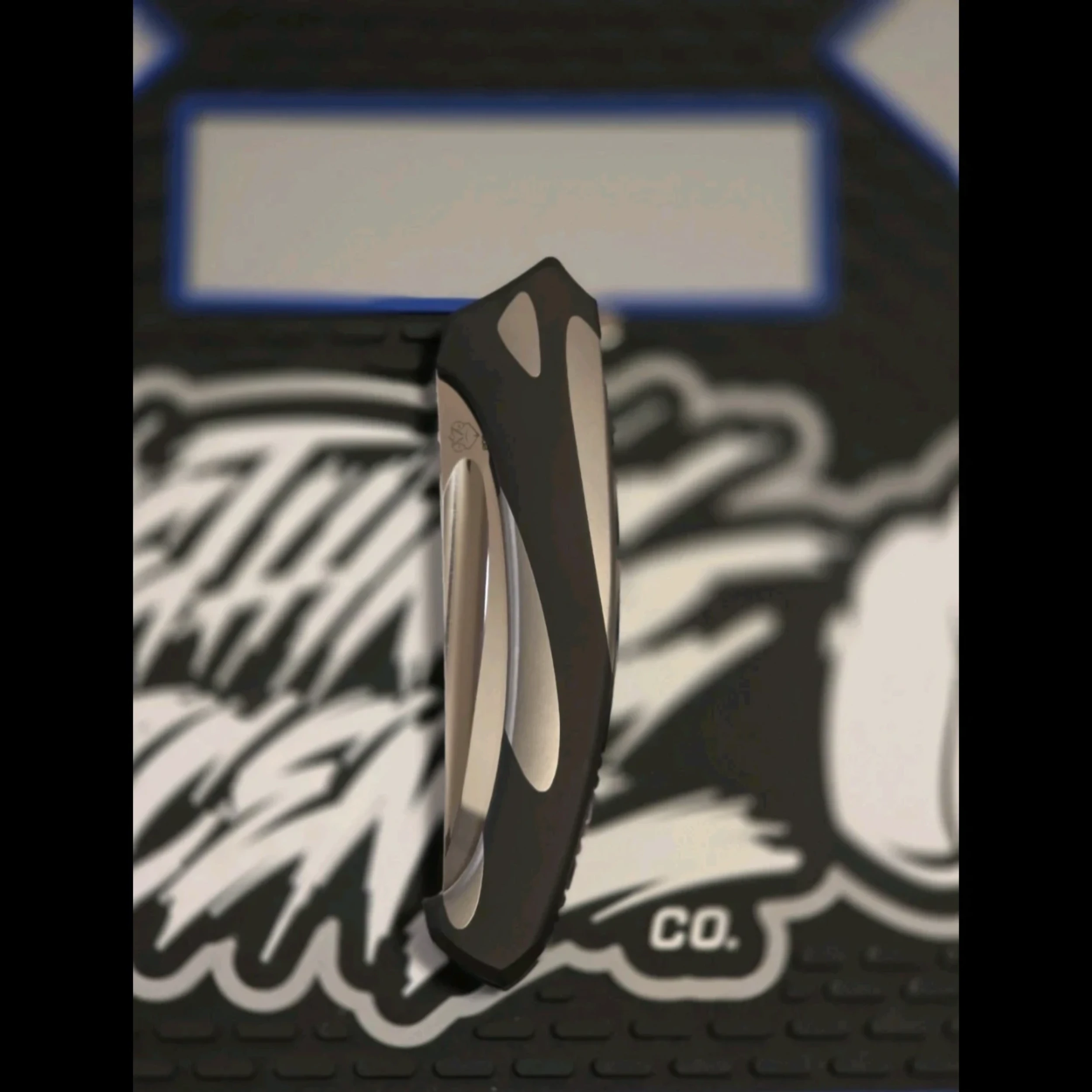 Bladebinge - Poikilo Blade Orca Folding Knife 3.5" Bohler M398 Steel ...