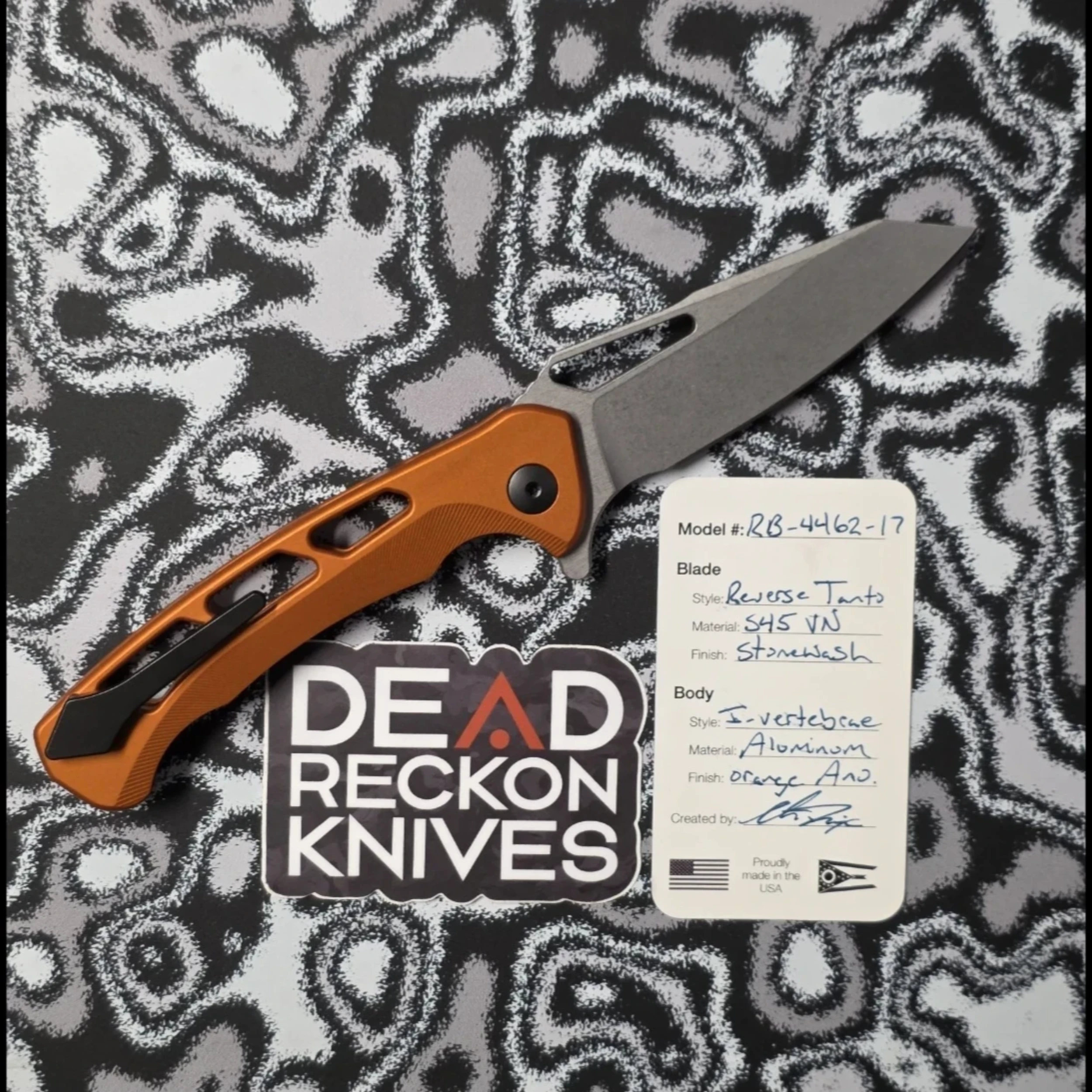 Bladebinge - Dead Reckon Knives Reverse Tanto Folding Knife S45VN ...