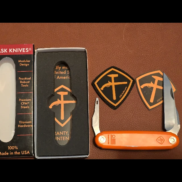 Bladebinge - ASK The Alchesay Slip Joint Multi-Tool Hi-Vis Orange ...