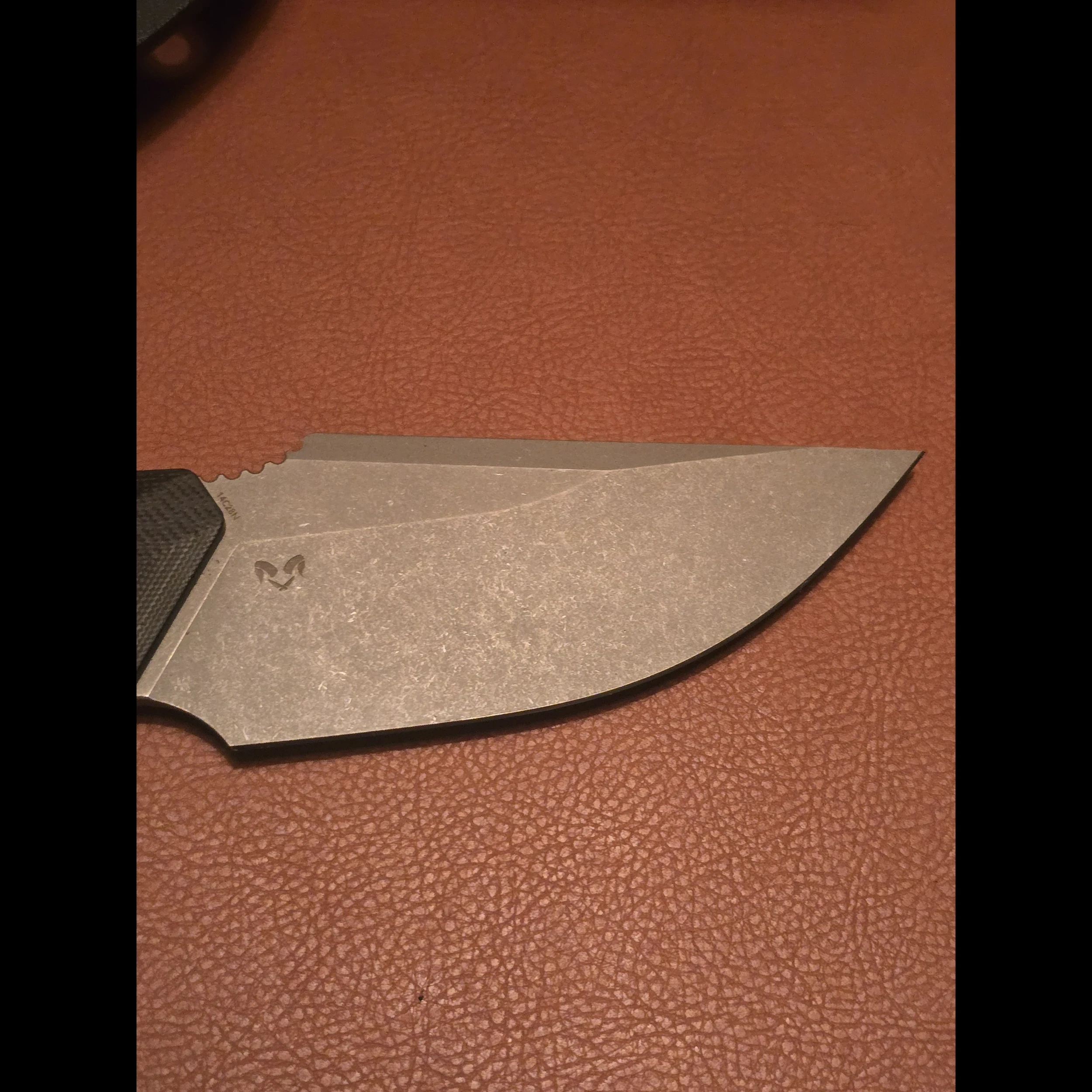 Bladebinge - Kubey Basilisk Fixed Blade Knife Black G-10 Handle 4.06 ...