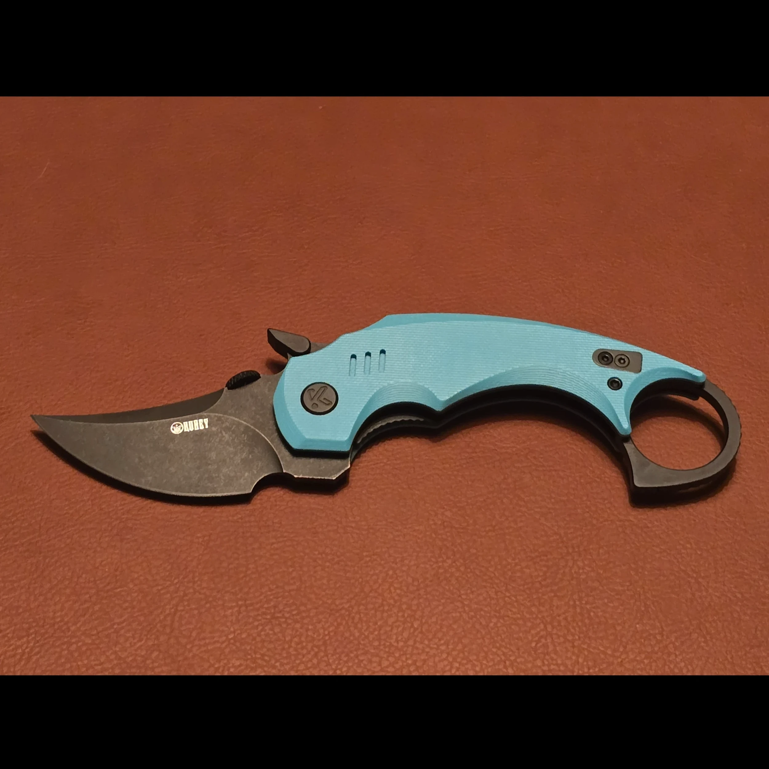 Bladebinge - Kubey Jaw Pikal Linerlock Folding Knife 2.5" 14C28N Steel ...
