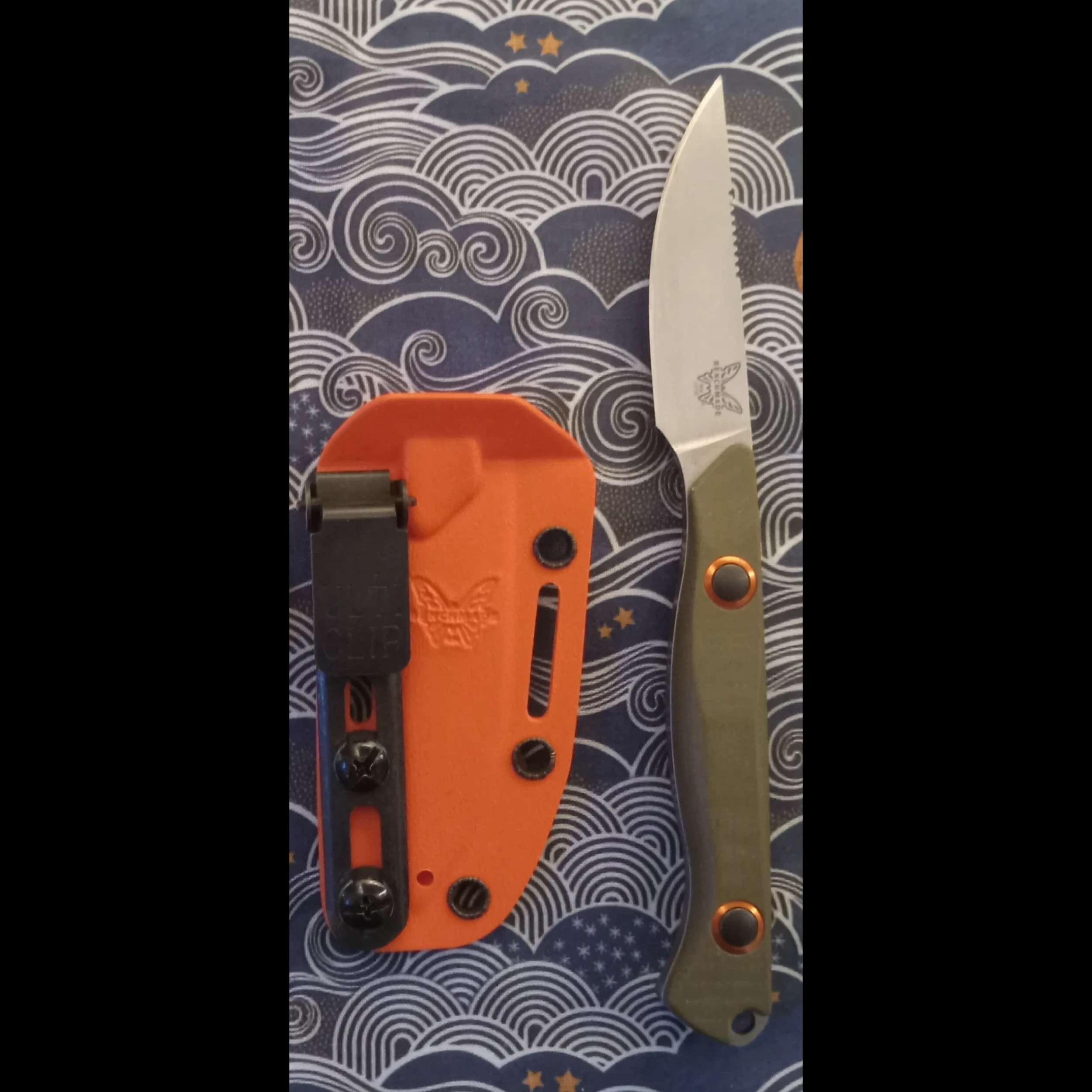 Bladebinge - Benchmade Flyway 15700 OD Green G10 S90V w/Kydex Sheath ...