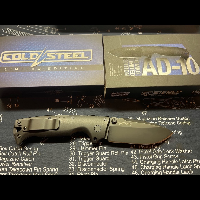 Bladebinge - Coldsteel Ad10 Ti Limited