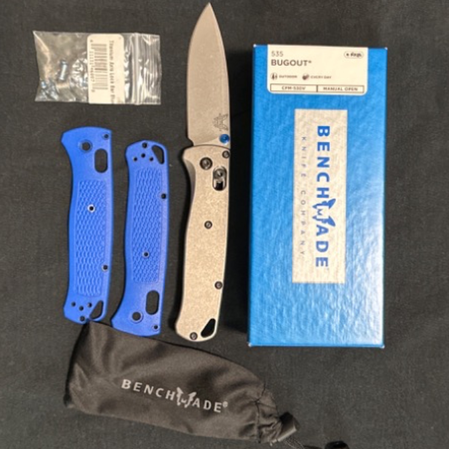 Bladebinge - Benchmade Bugout with titanium scales