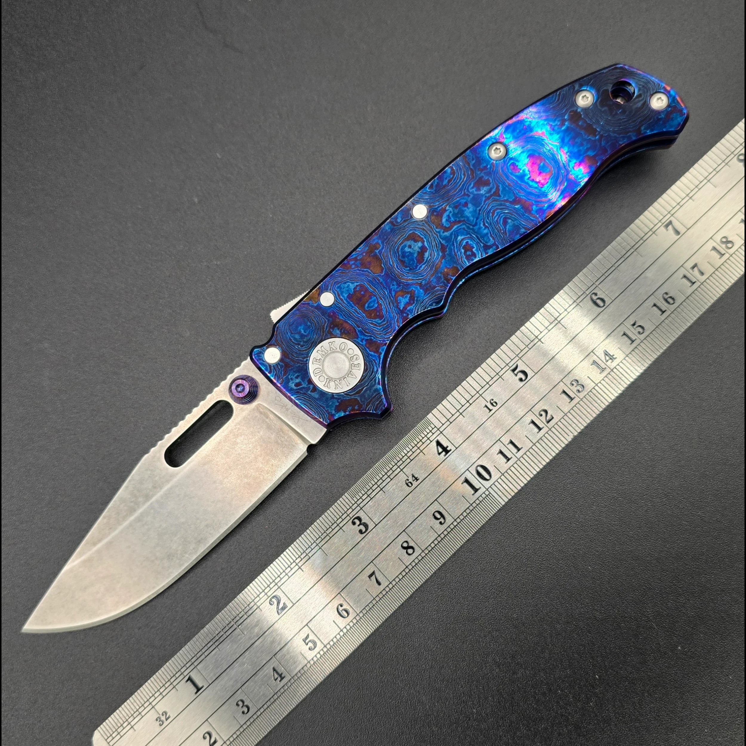 Bladebinge - Demko AD20.5 With Timascus Handle Shark Lock Folding Knife ...