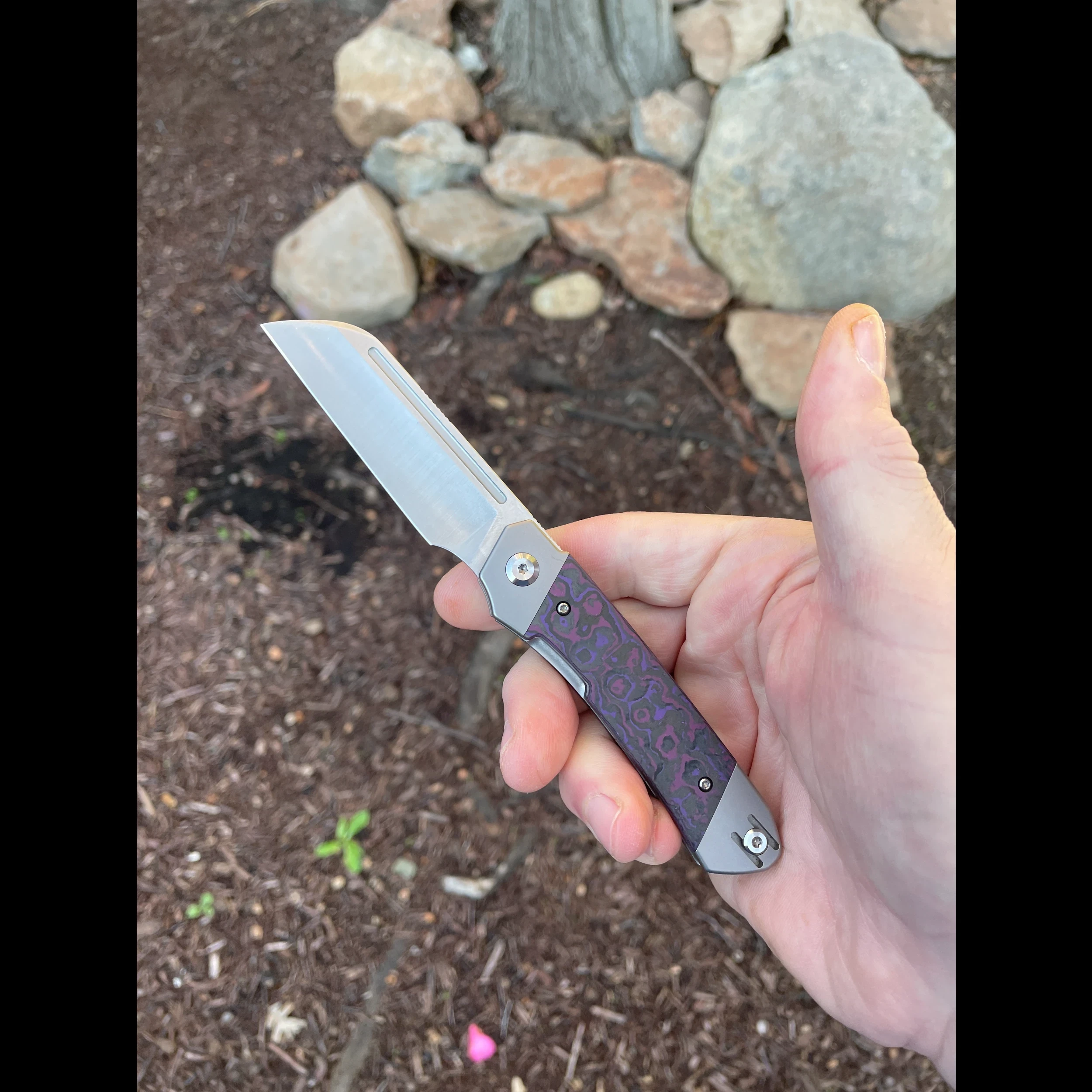 Bladebinge - Divo Lush V1.5 - Purple Haze Fat Carbon S90V