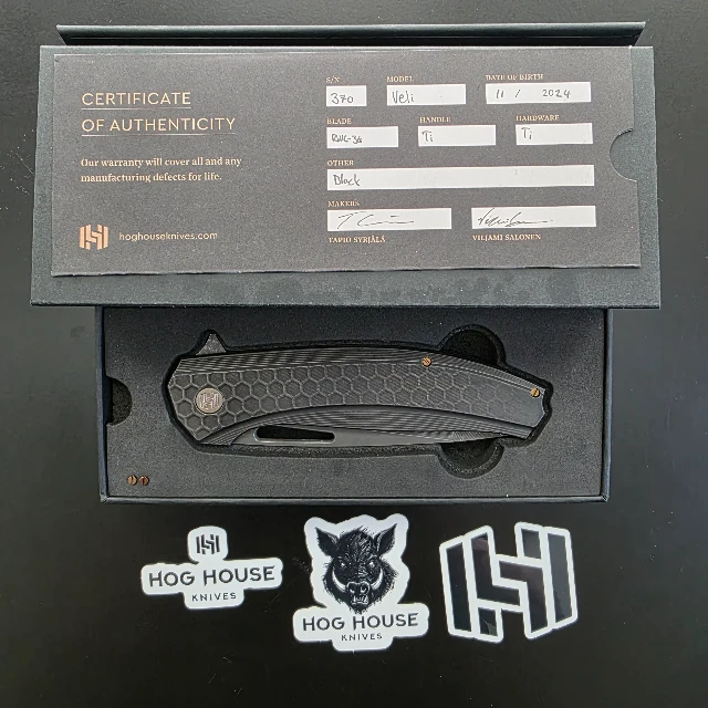Bladebinge - Hog House Knives Custom Veli
