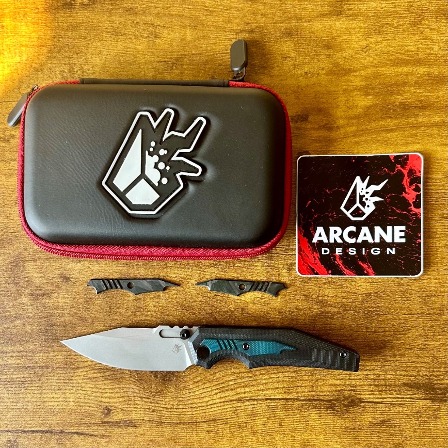 Bladebinge - Arcane Design Preytheon - 3.25" S35VN - G-10 with 2 sets of inlays