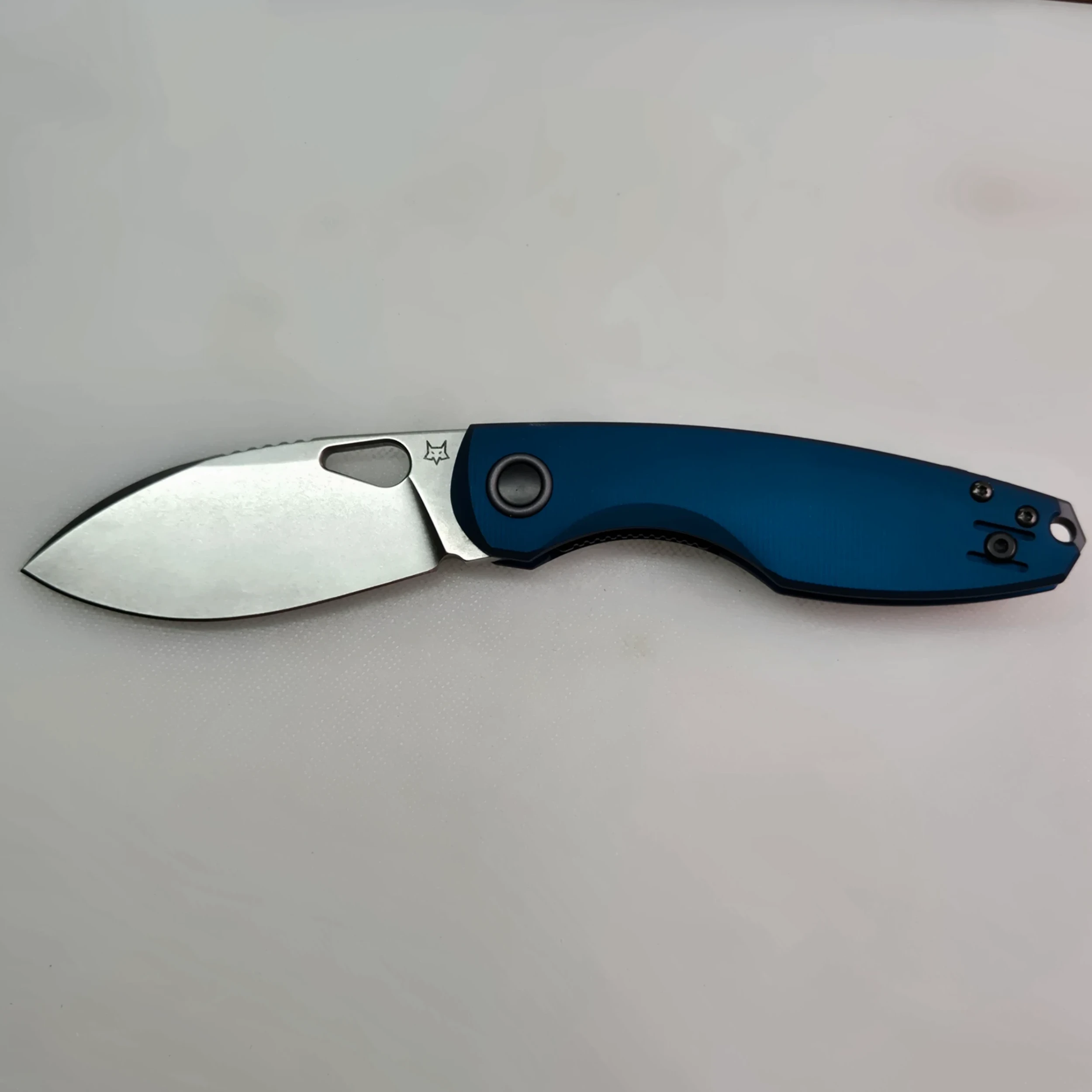 Bladebinge - Fox Knives Chilin: 3.15" N690Co Stonewashed Shilin/Leaf ...