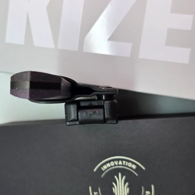 Bladebinge - Kizer Knives Mini Harpoon: 3" Black DLC S45VN Fixed Blade ...