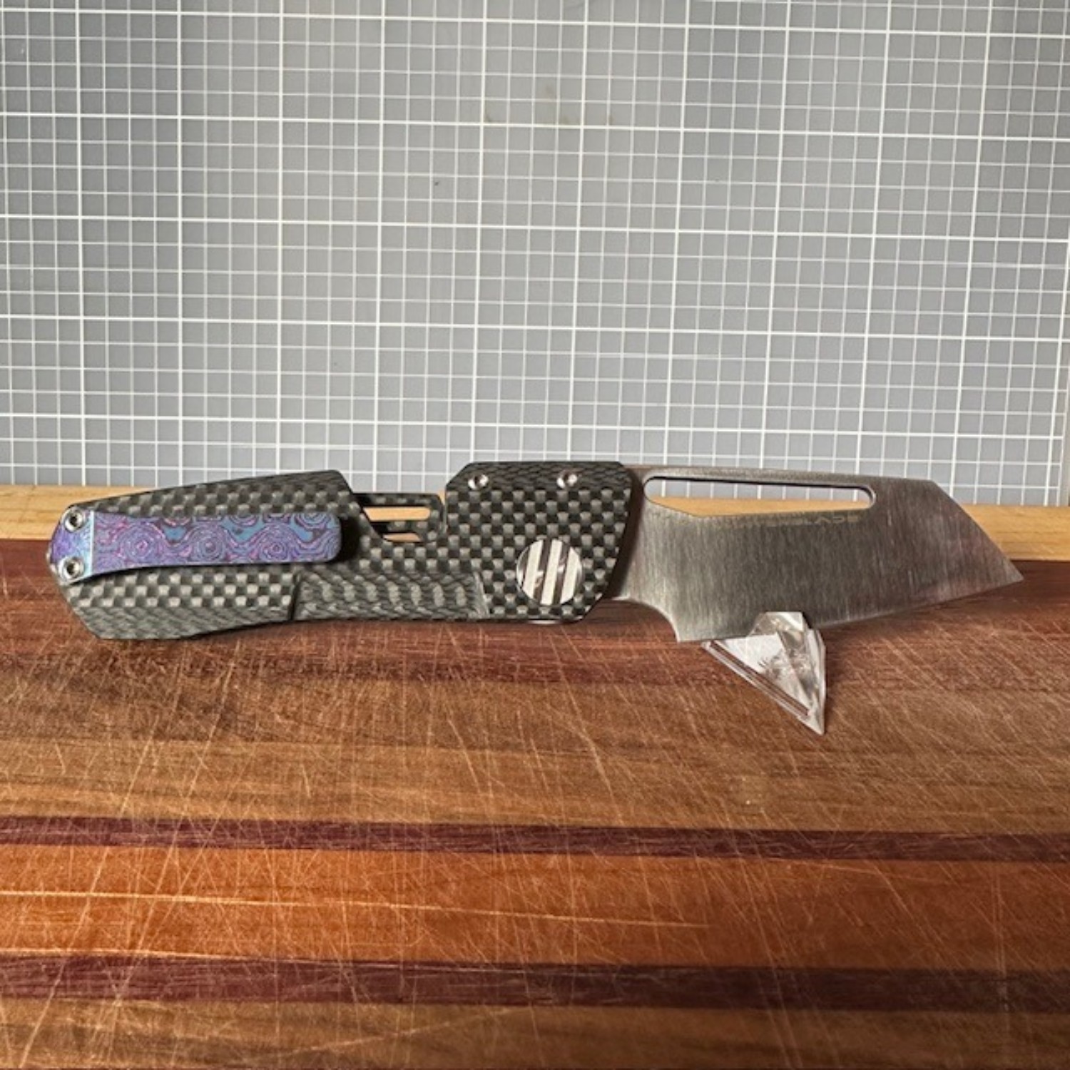 Bladebinge - Winterblade Factor B3 Carbon Fiber Scales Magnetic Knife ...
