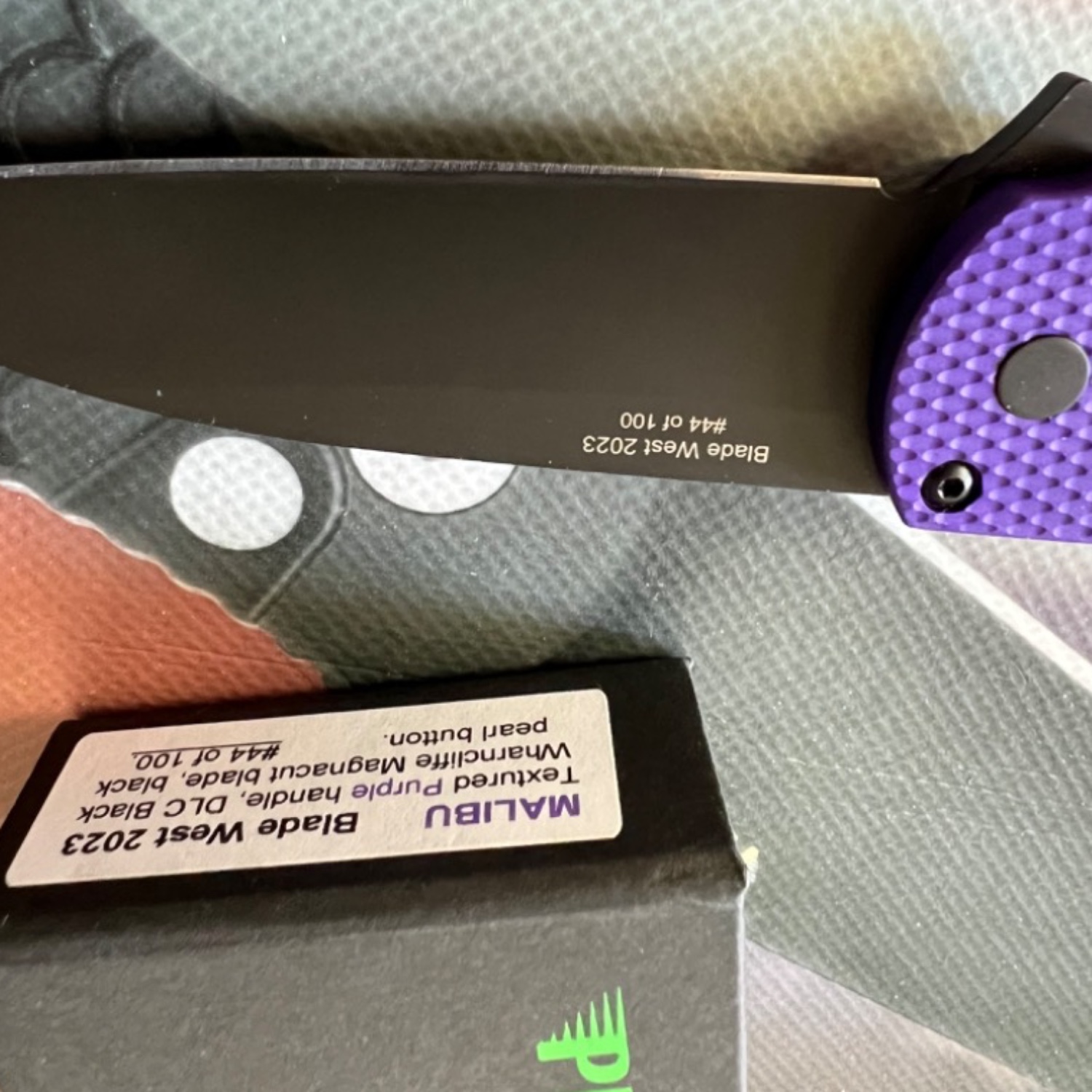 Bladebinge - Protect Malibu, Blade Show West exclusive