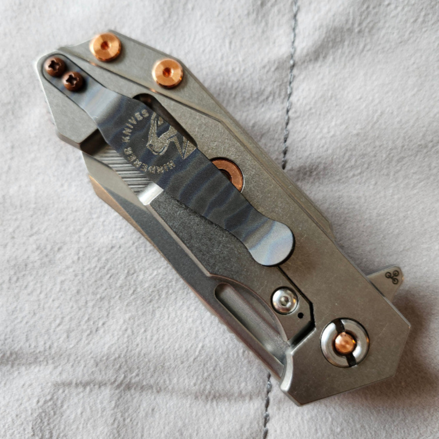 Bladebinge - Hinderer Knives Halftrack, Wharncliffe CPM-Magnacut ...