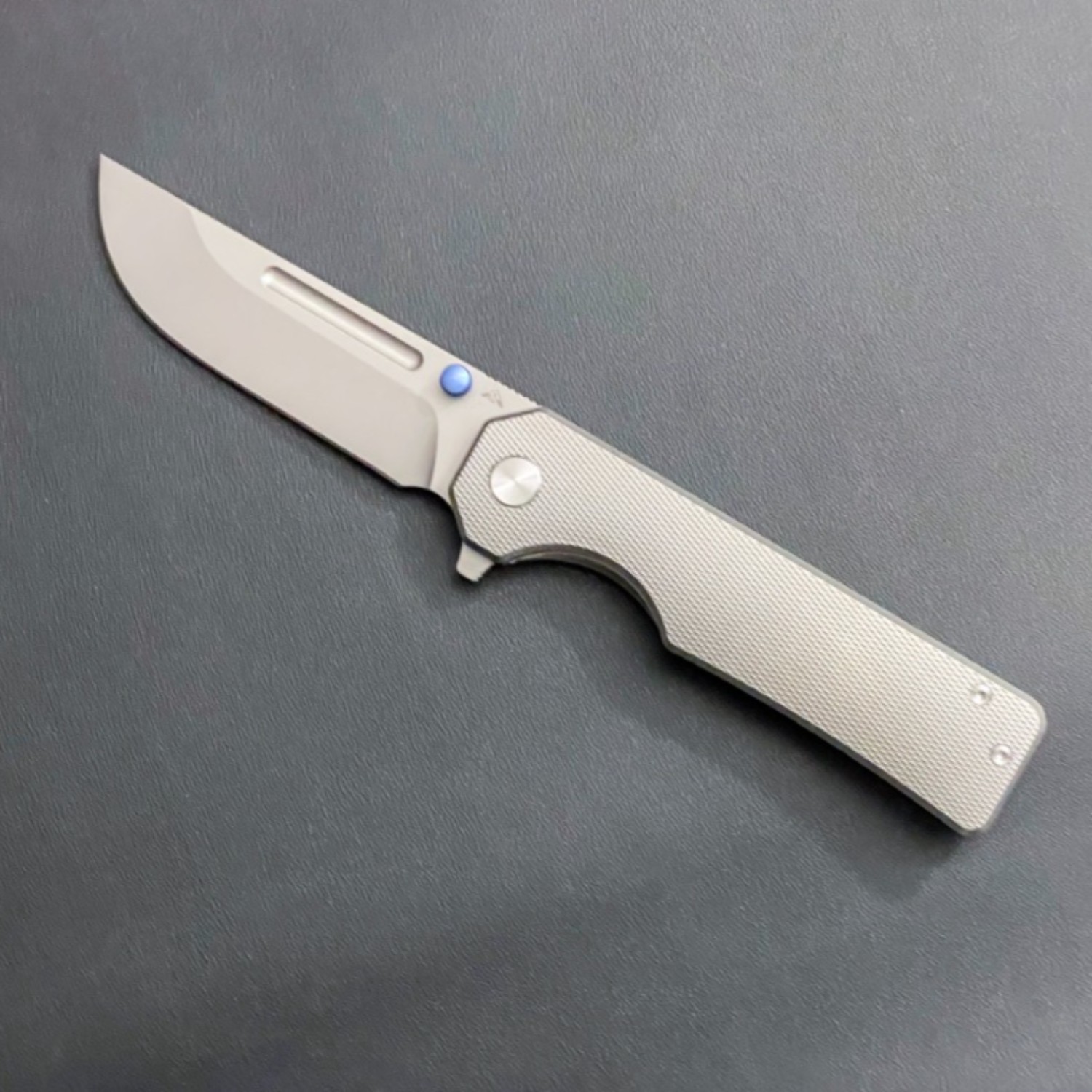 Bladebinge - Ameight Knives Glear Flipper Folding Knife 3.75" S90V Blade