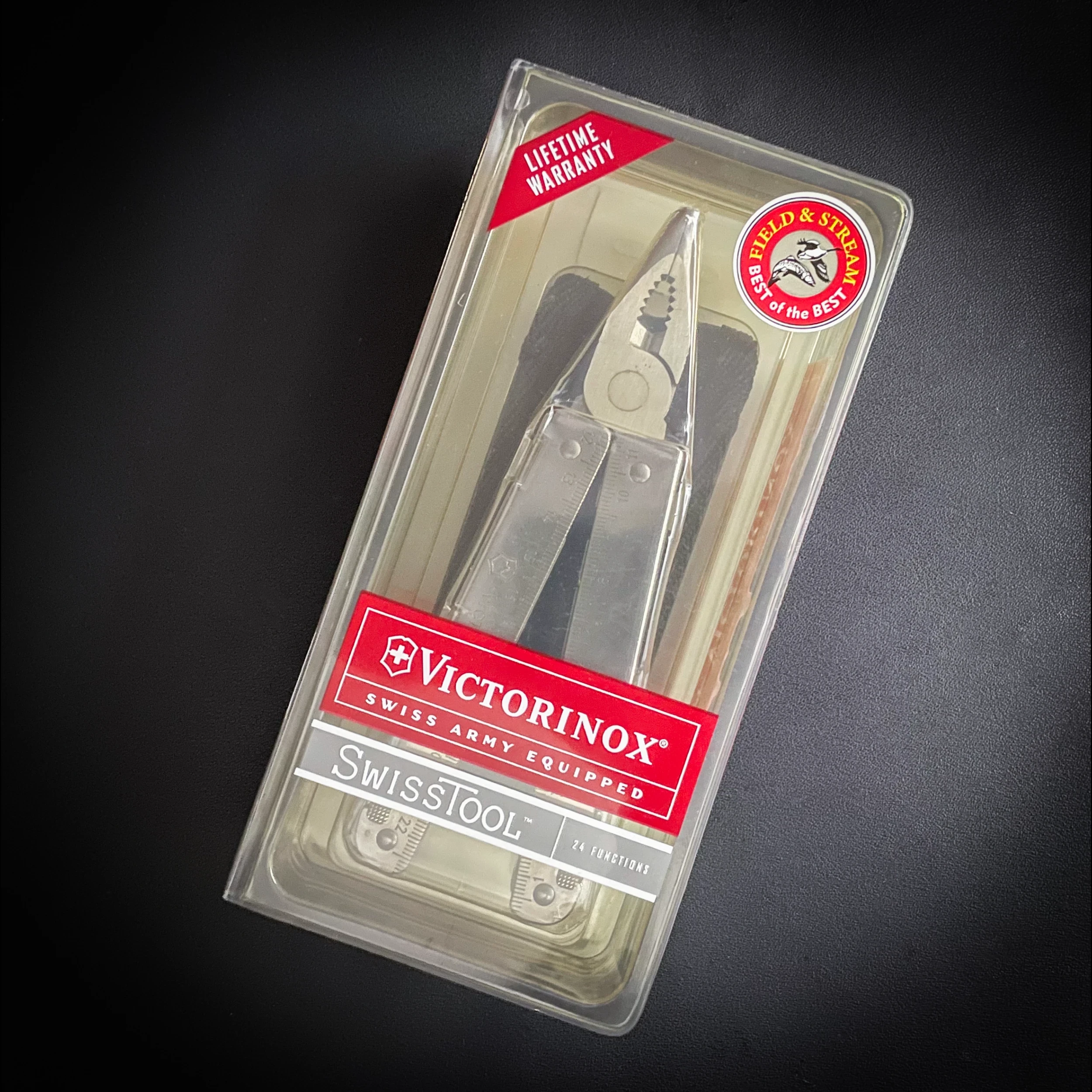 Bladebinge - Victorinox SwissTool Multitool, NOS, Collectible box, 24 tool