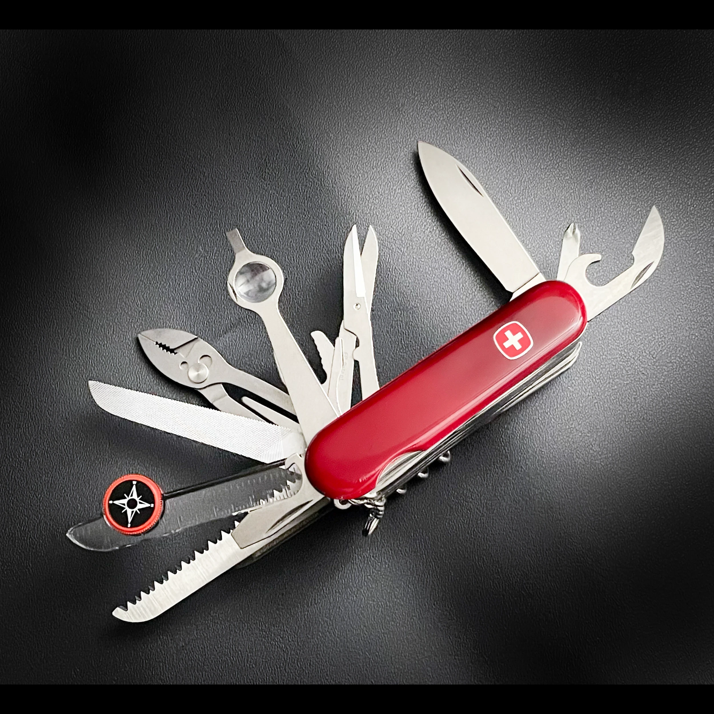 Bladebinge - RARE Wenger Delemont Tool Chest 85mm Multi Tool Swiss Army ...