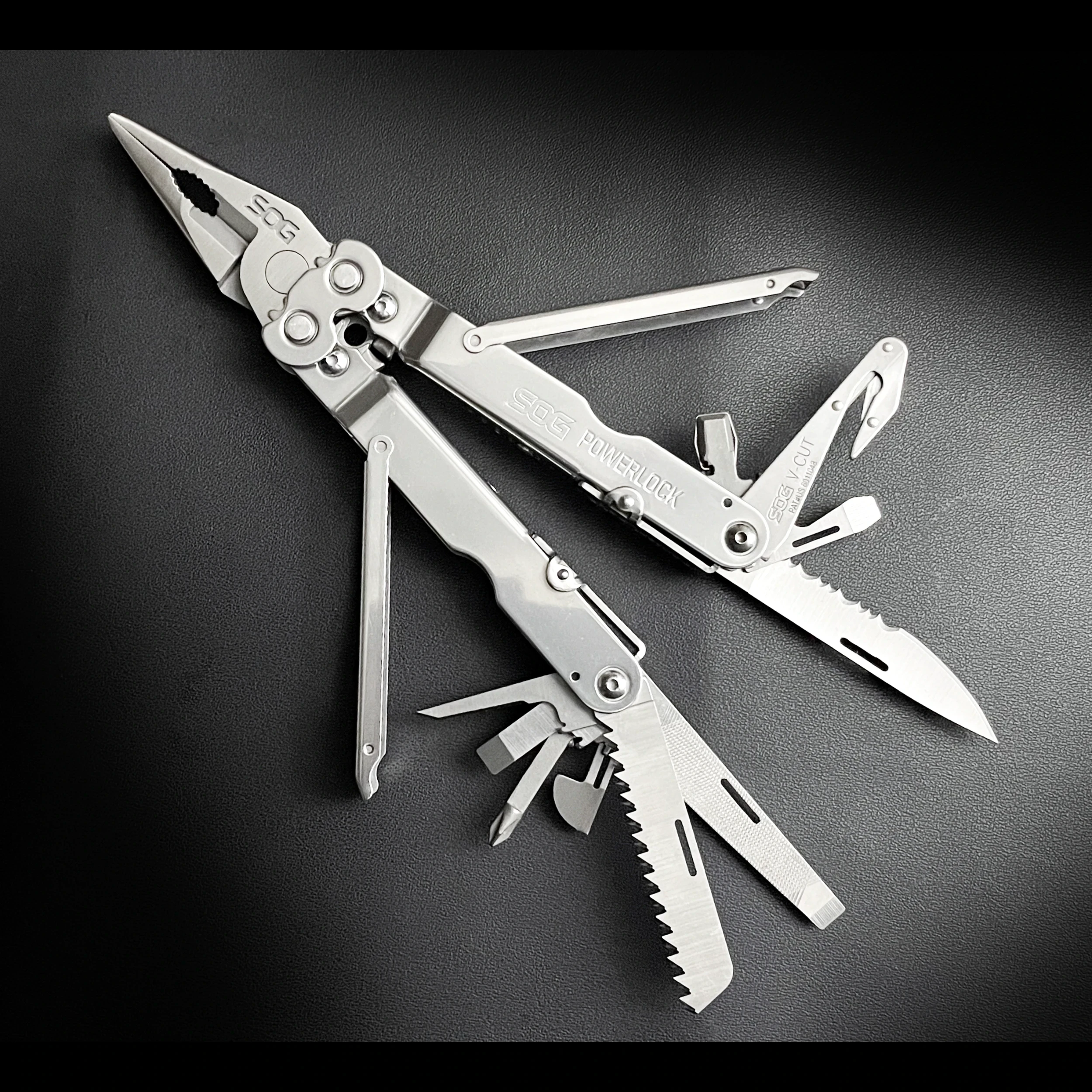 Bladebinge - SOG PowerAccess Deluxe Multi-Tool, V Cutter, w/ Sheath