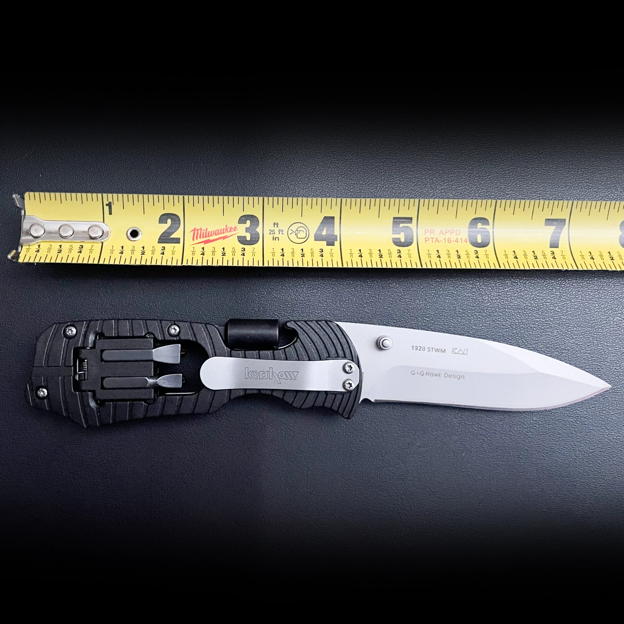 Bladebinge - Kershaw Select Fire Linerlock Black Folding Knife w/ Fold ...