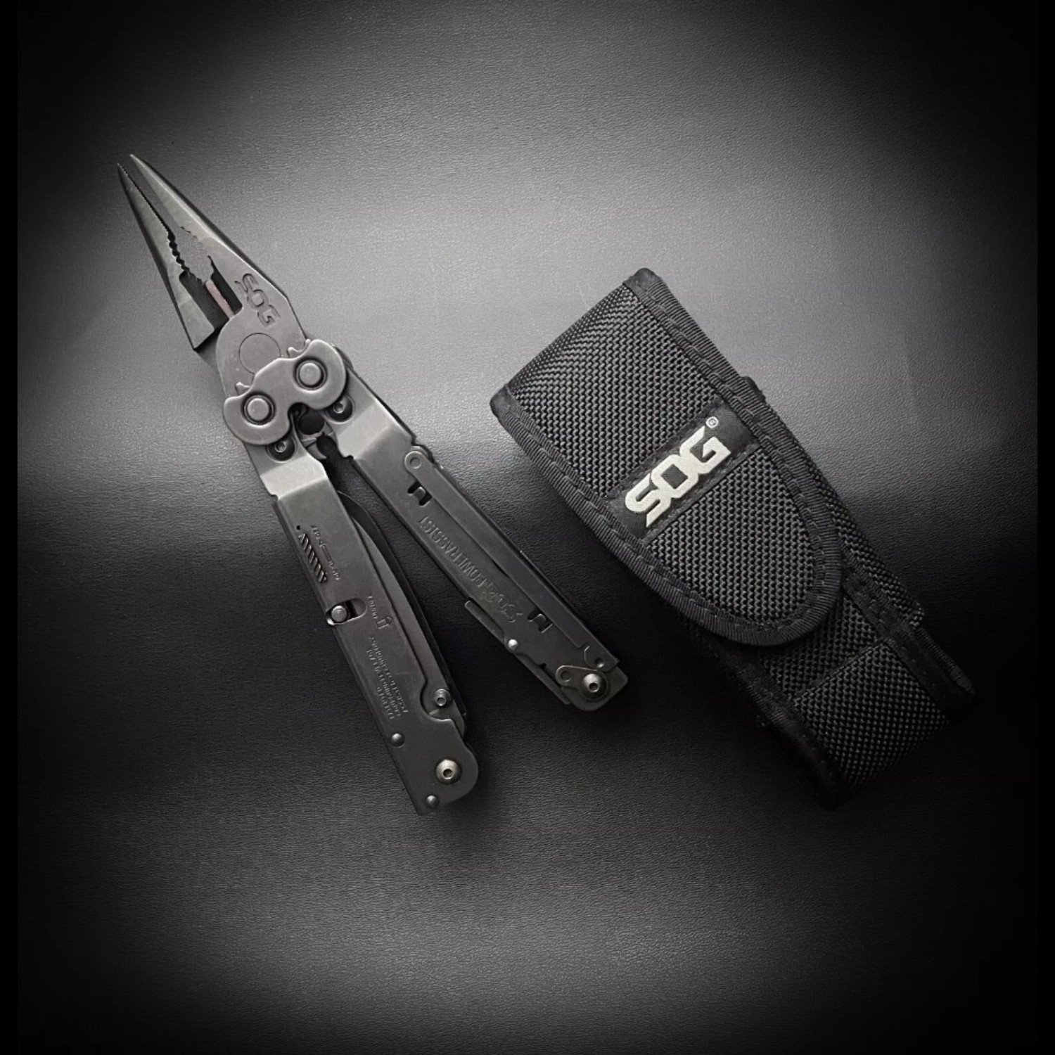 Bladebinge - SOG POWERASSIST-MULTI TOOL-w/ SOG HEAVY DUTY MOLLE SHEATH ...