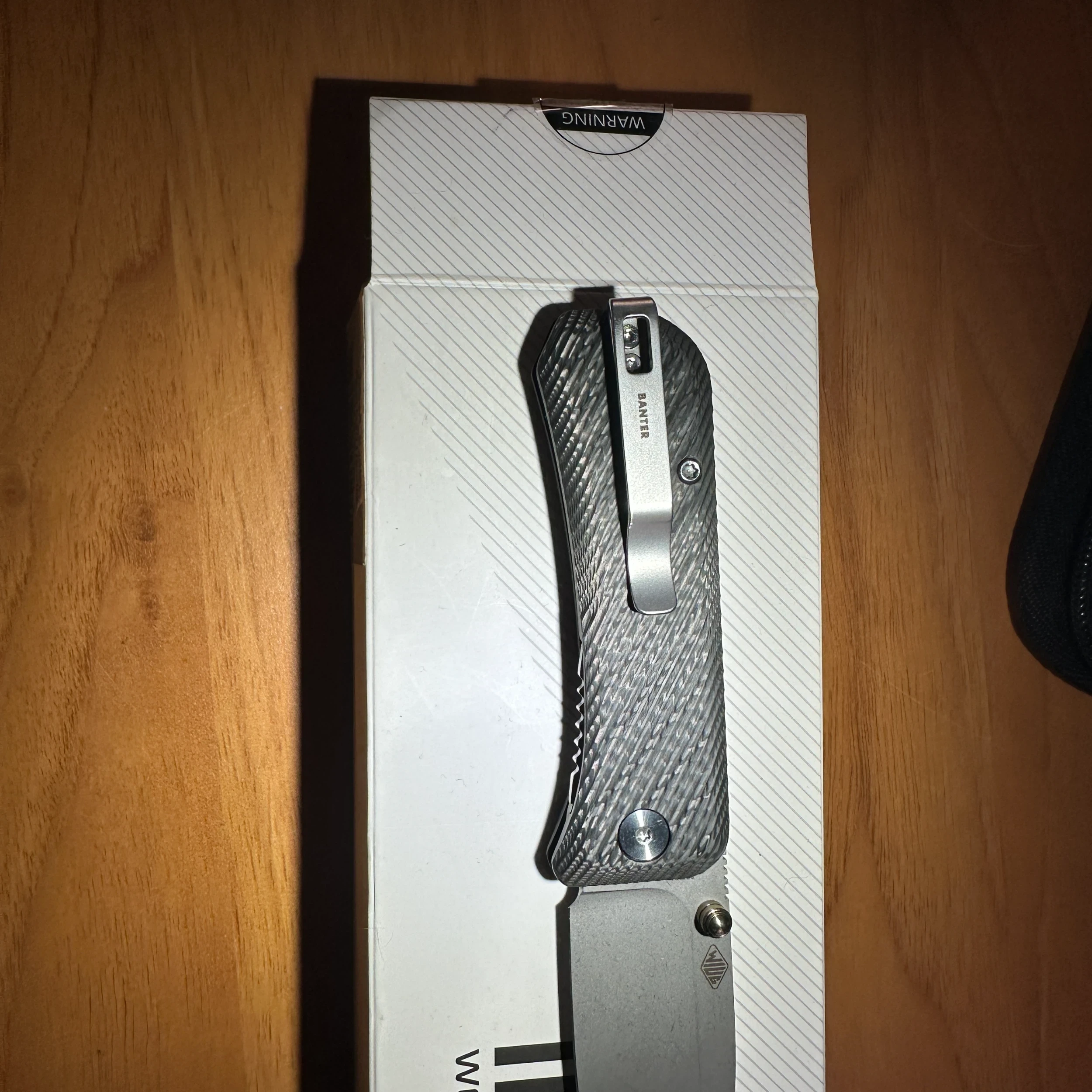 Bladebinge - WE Banter with Unlocked Composites Carbon Fiber Scales