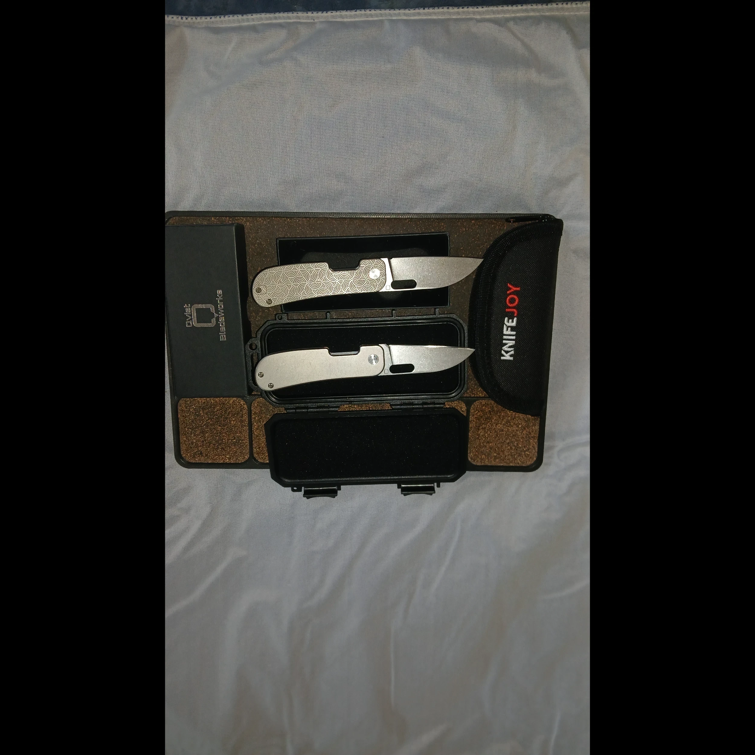 Bladebinge - Qvist Bladeworks PE3 VARIANT Hollow Grind 20cv Titanium ...