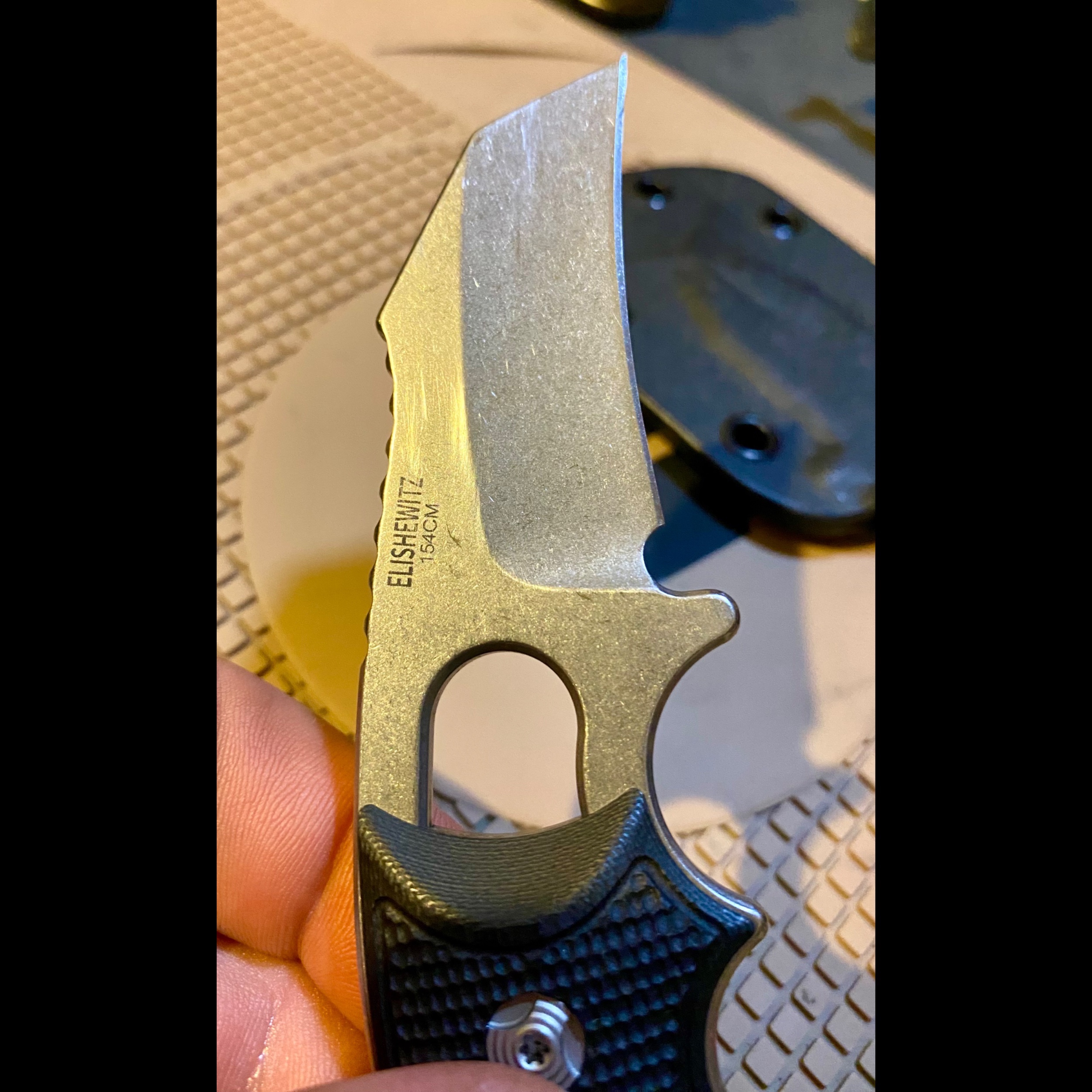 Bladebinge - Hogue EX- F03 hawkbill / G10