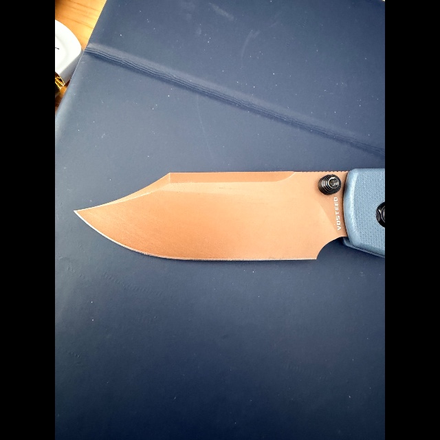 Bladebinge - PRICE DROP! Gorgeous Vosteed Raccoon in blue G10 and ...