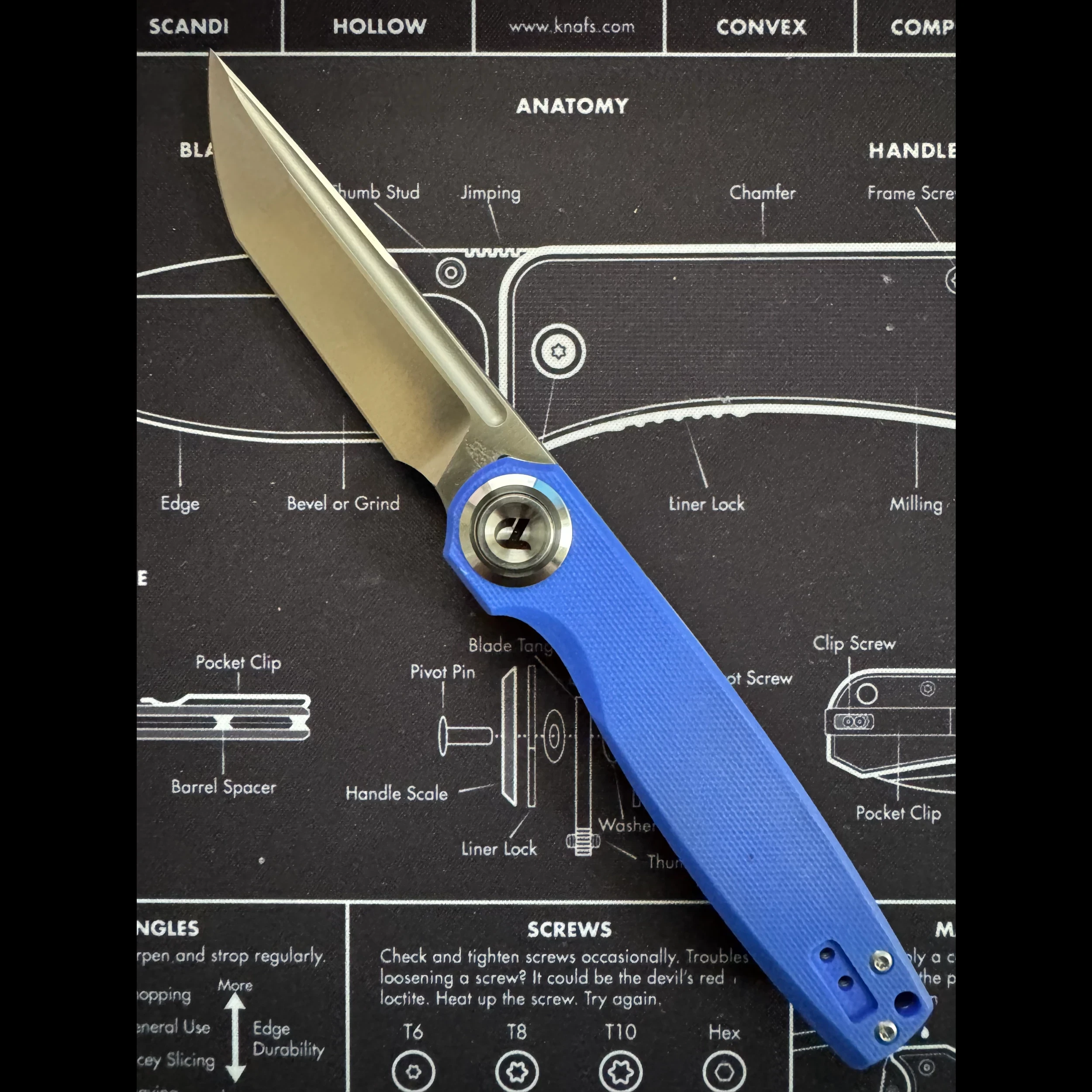 Bladebinge - RARE Color - Shot Show Dreamtech Prototype / Sample Blue ...