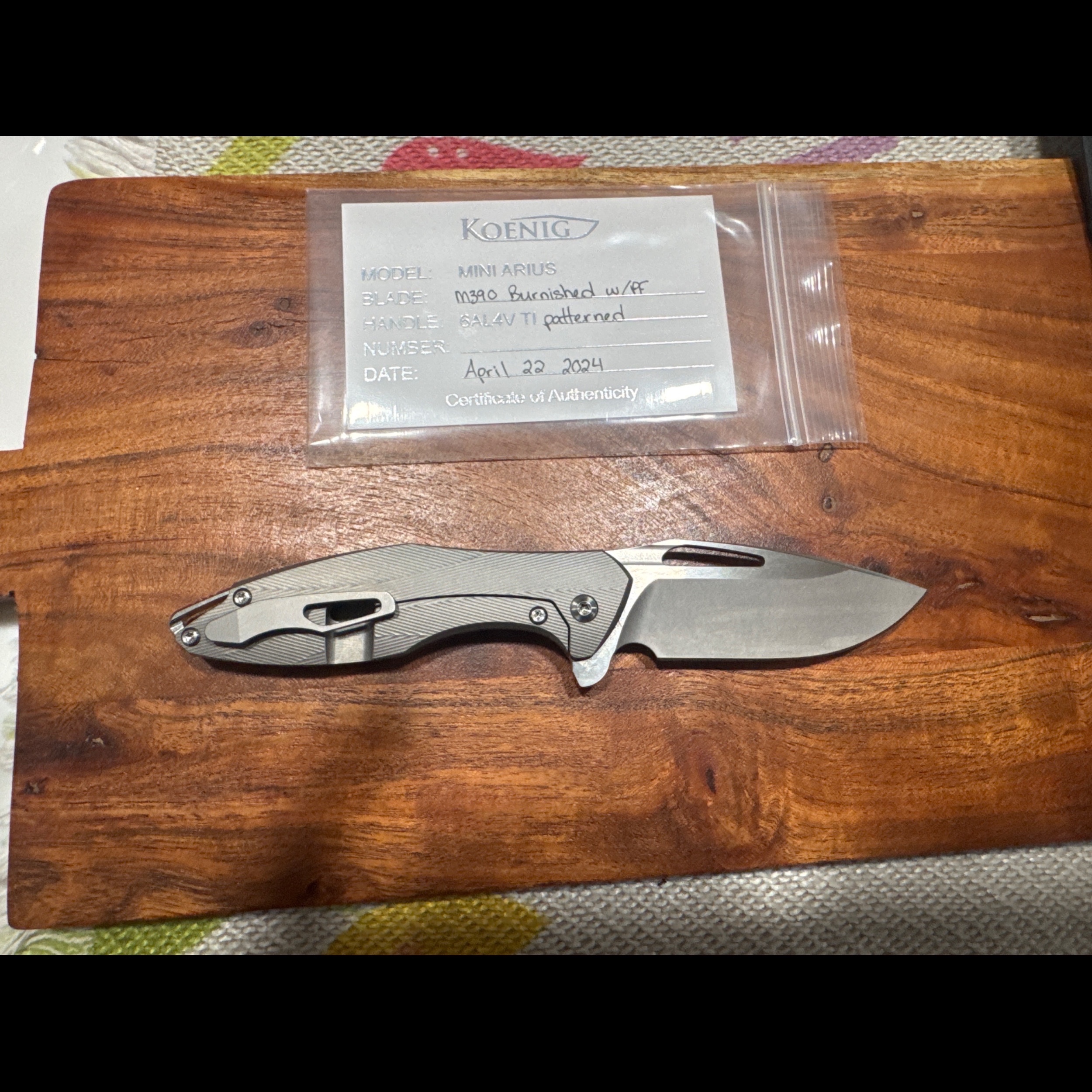 Bladebinge - Koenig mini Arius
